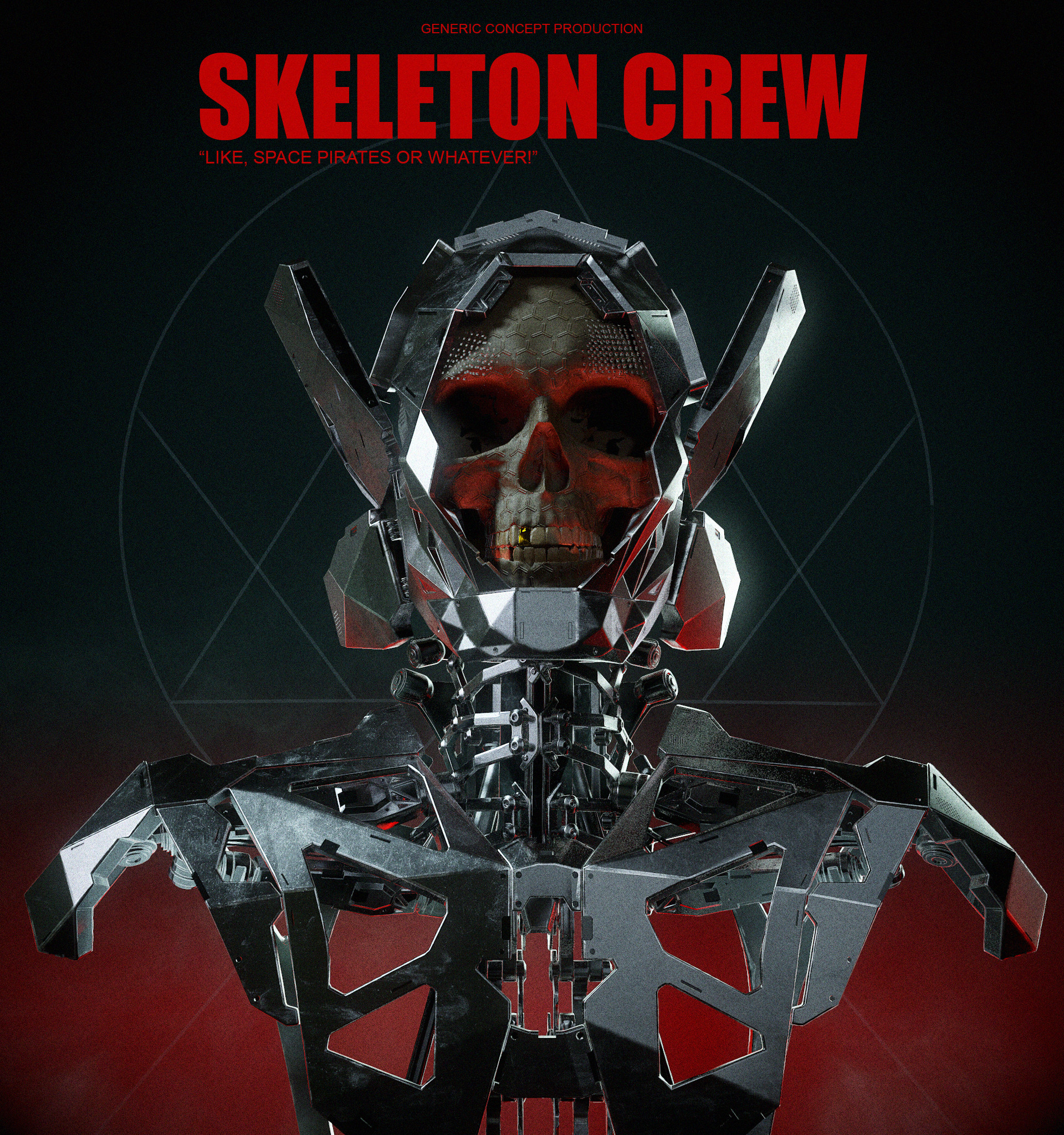 ArtStation - Skeleton crew: cpt. Skully McSkullinson