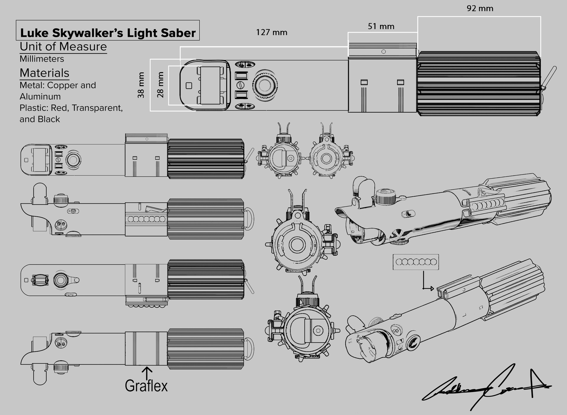 Lightsaber Drawing Reference - Insanity-Follows