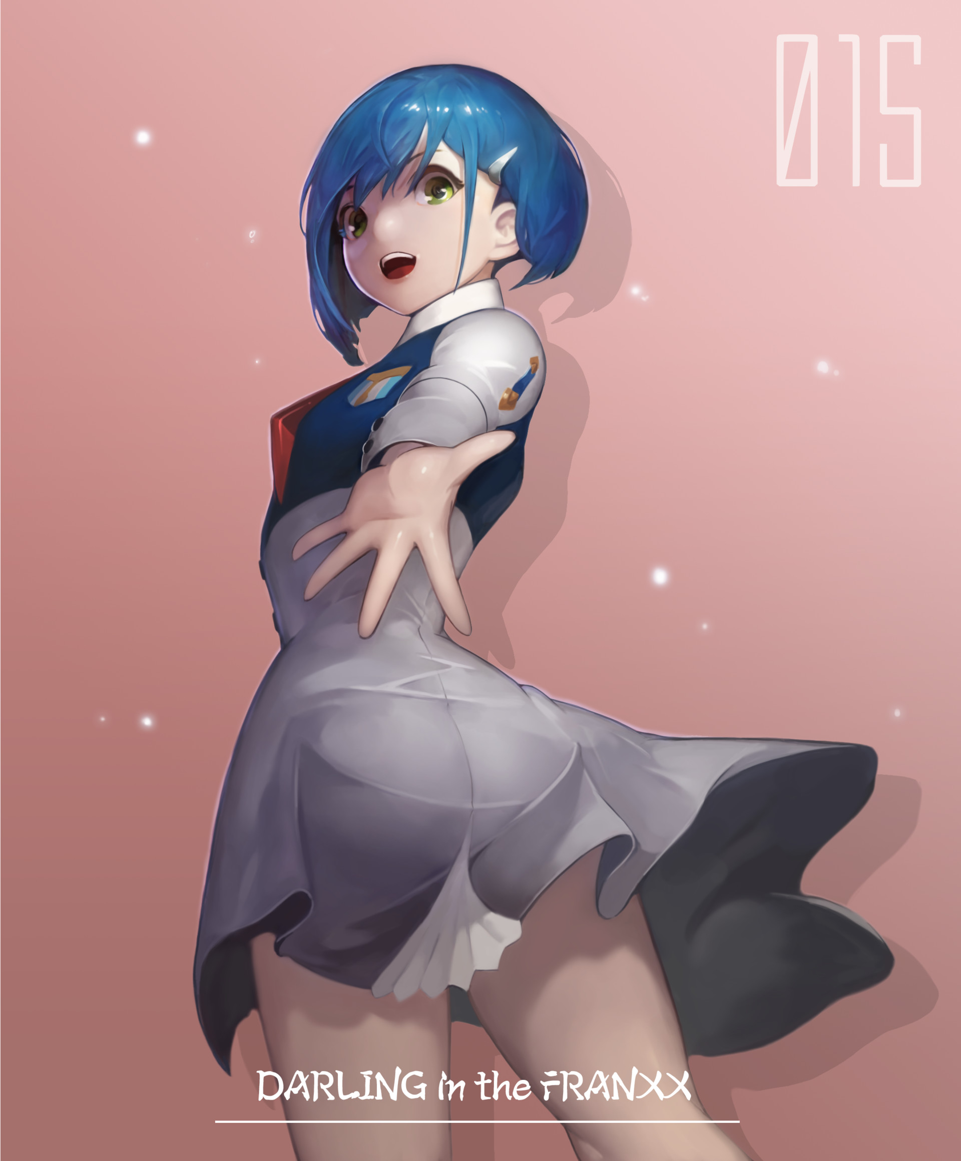 ArtStation - DARLING IN THE FRANXX FAN ART_ichigo