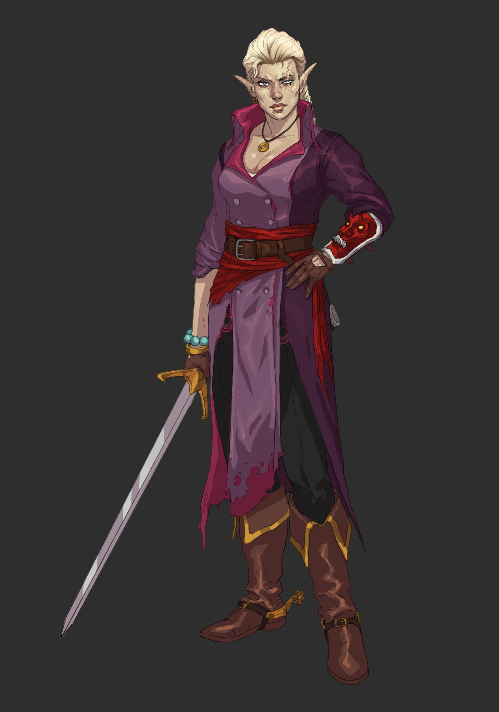 Joma Cueto - DnD Fullbody Character Art