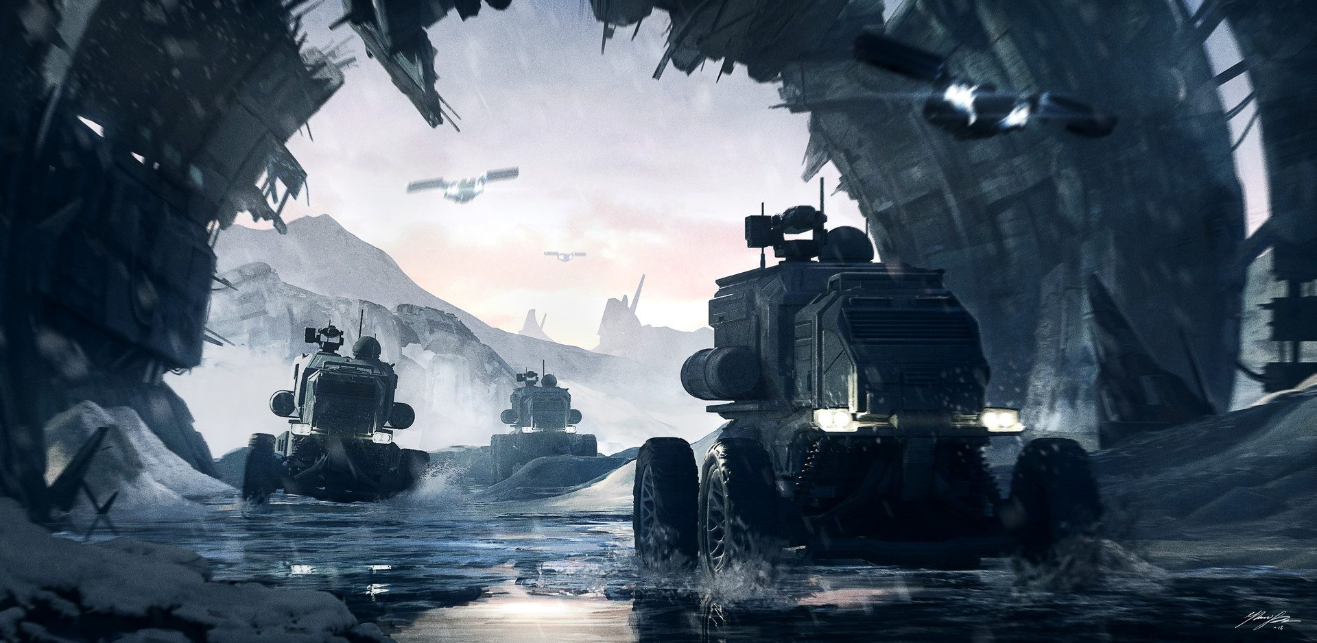 ArtStation - Cold path