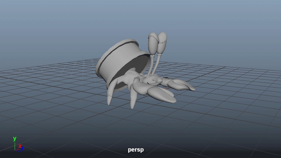 ArtStation - Crab Character walk