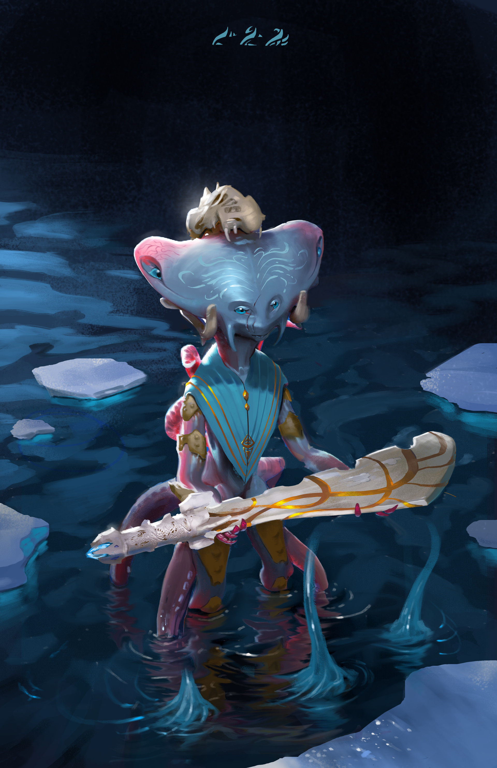 ArtStation - Ocean Spirit in training.