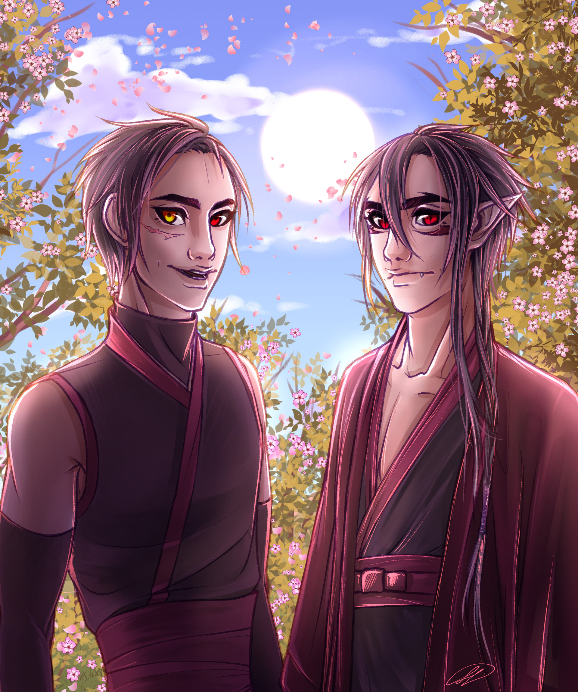 ArtStation - The two troublemakers