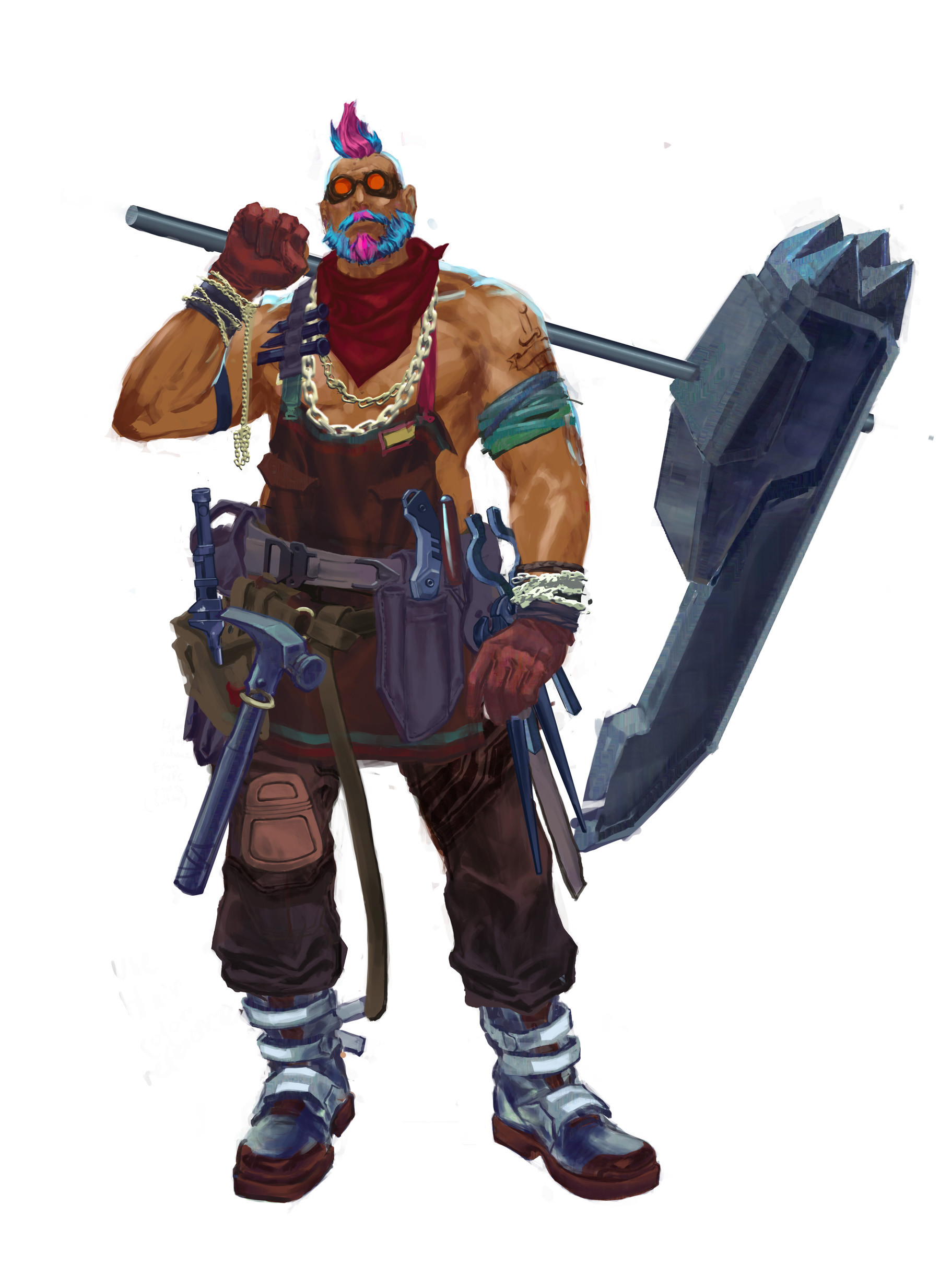 ArtStation - Retro Blacksmith