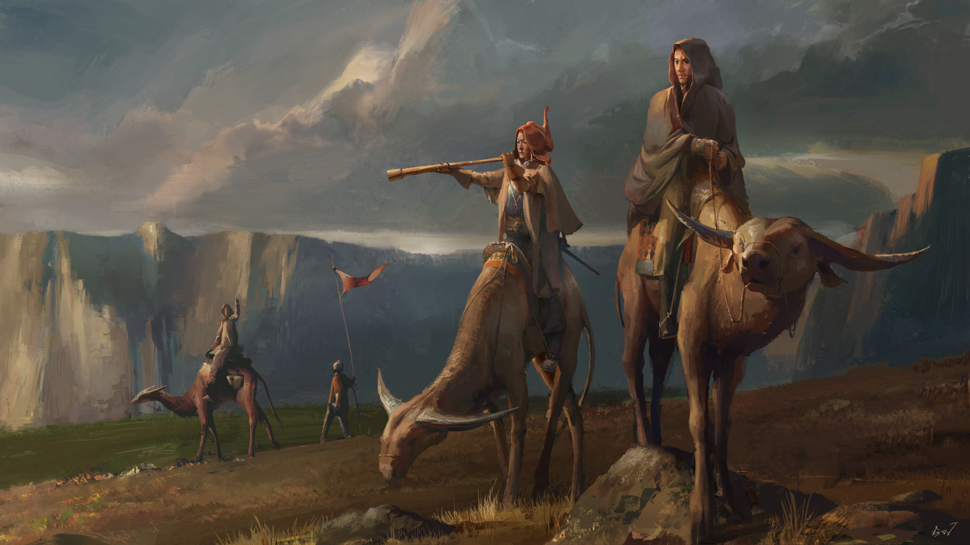 ArtStation - Journey-The Wheel Of Destiny