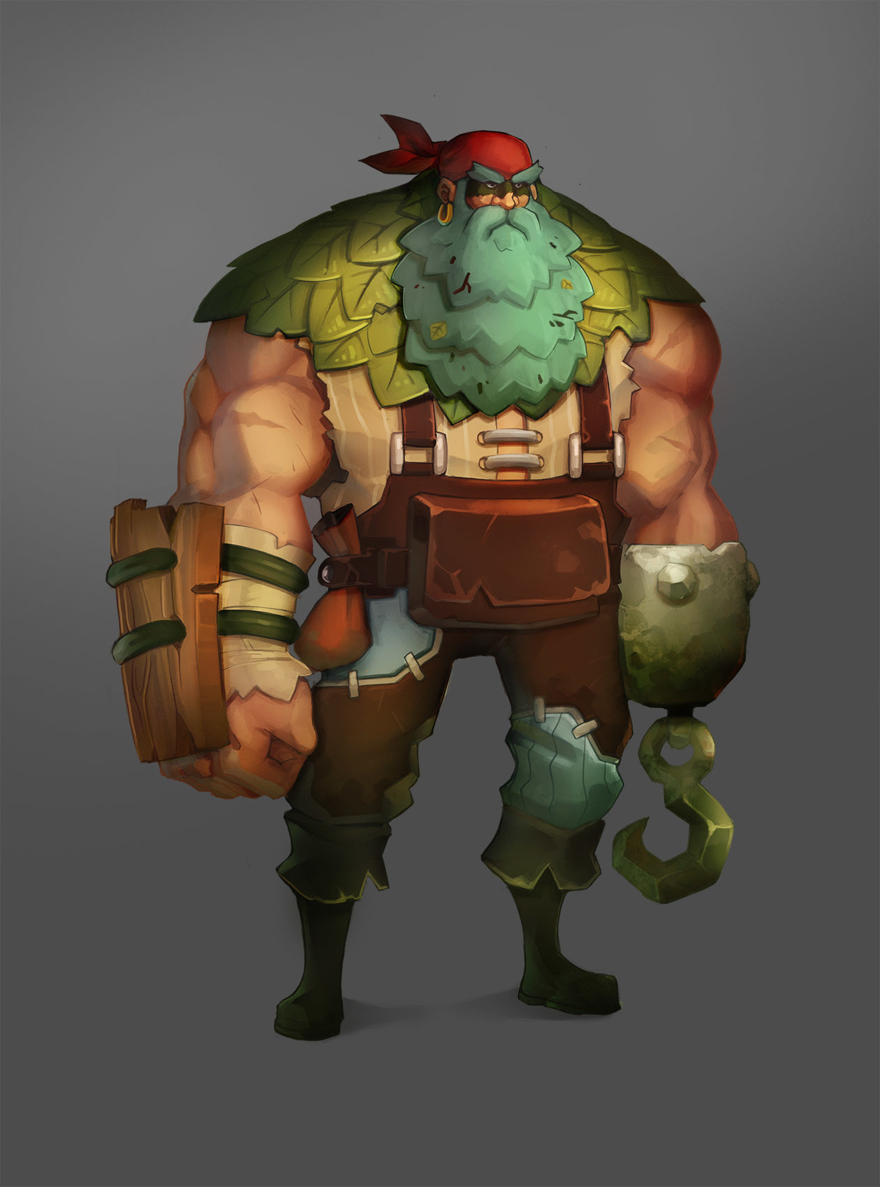 ArtStation - Swamp pirate v0