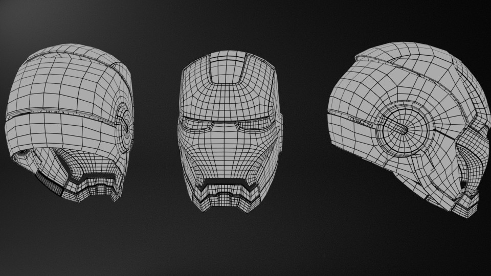 ArtStation - Iron Man Face