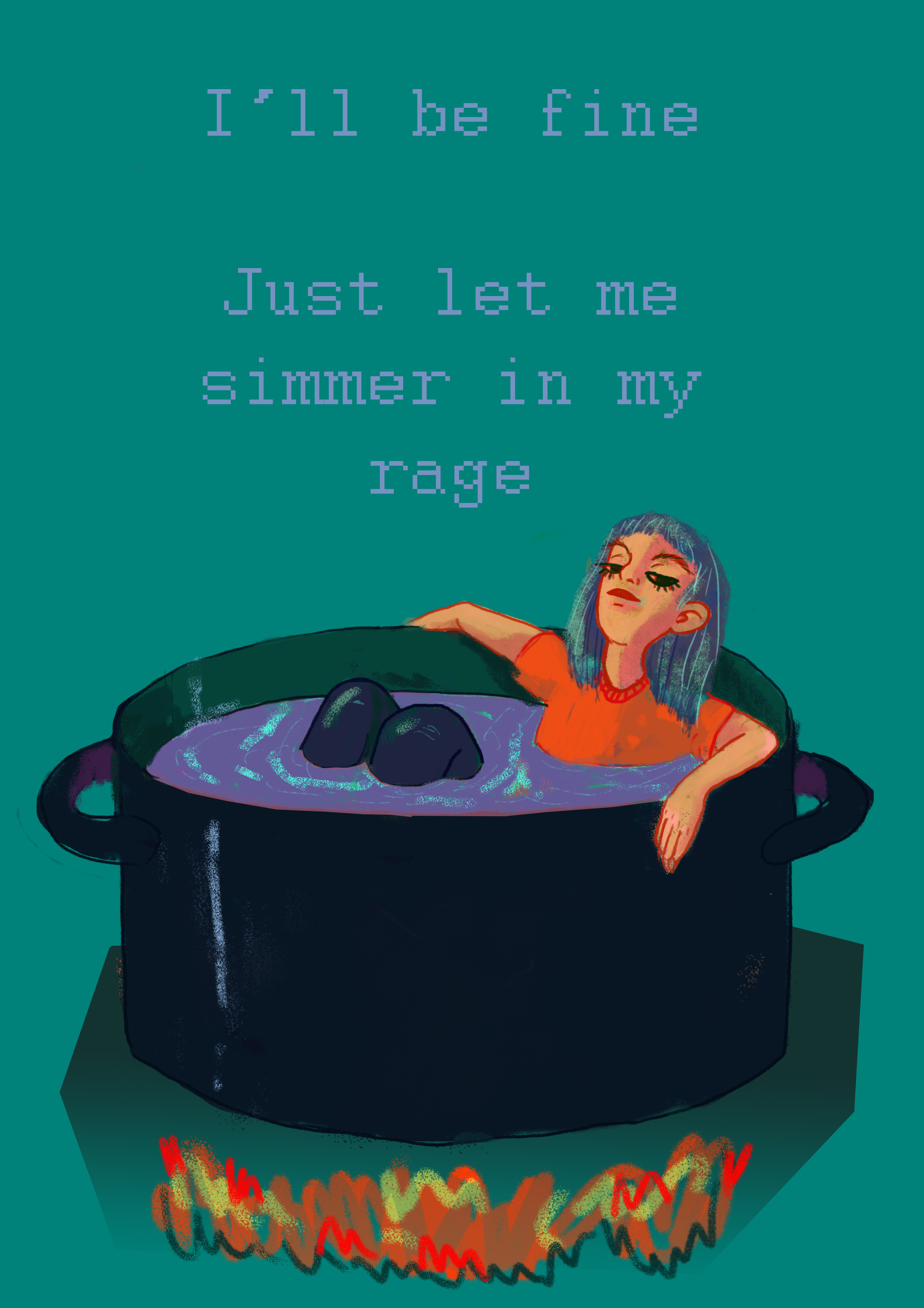 ArtStation - Simmer in rage