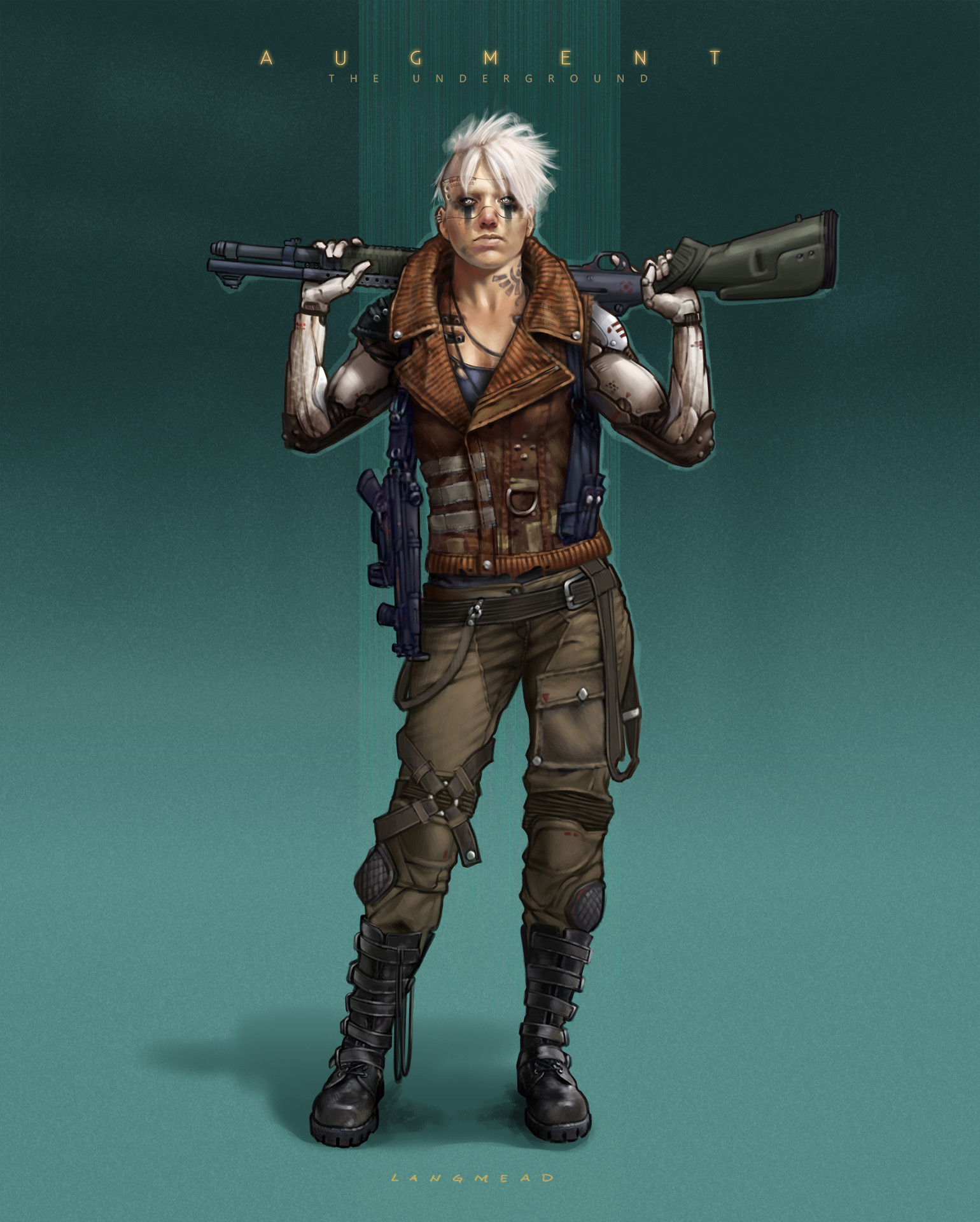 ArtStation - Cyber Punk Thug