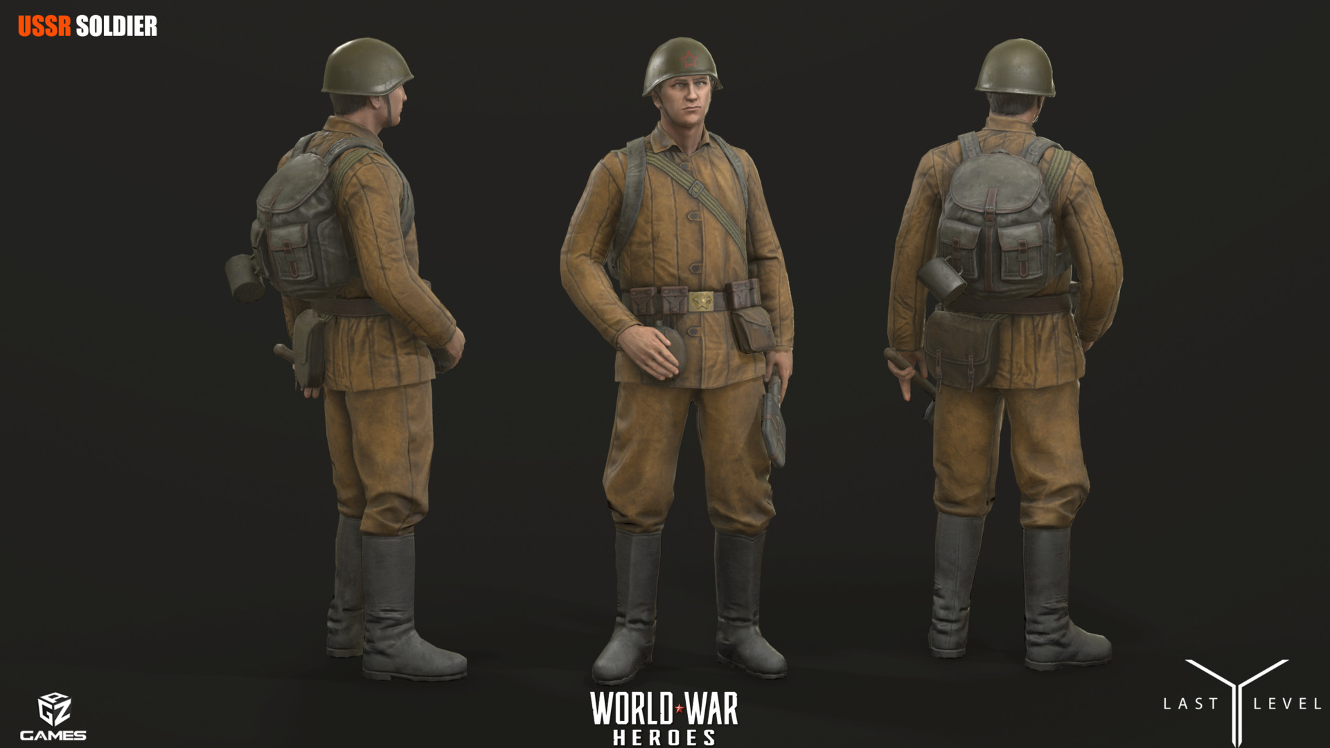 ArtStation - USSR SOLDIER