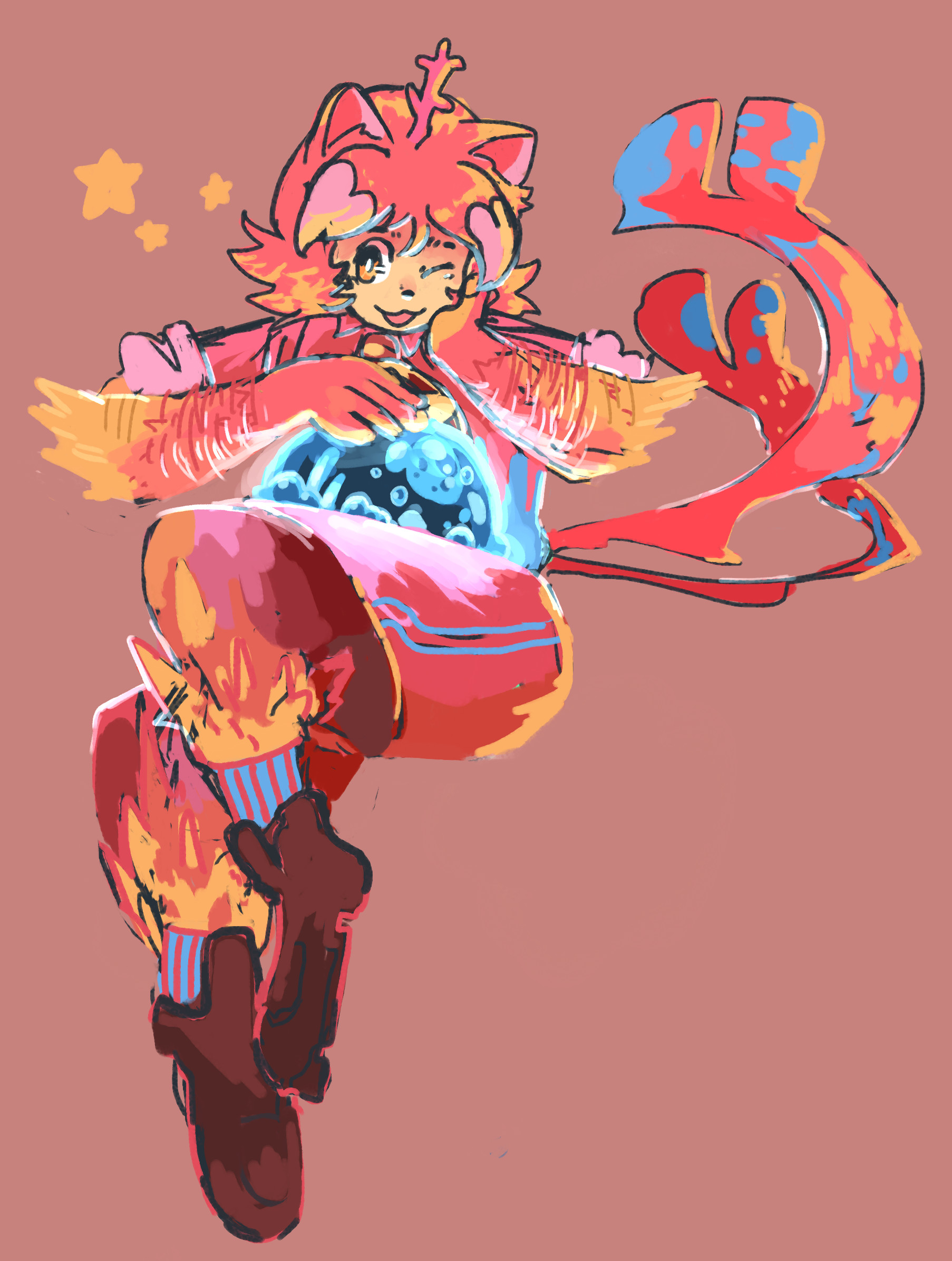 ArtStation - Coral Cat