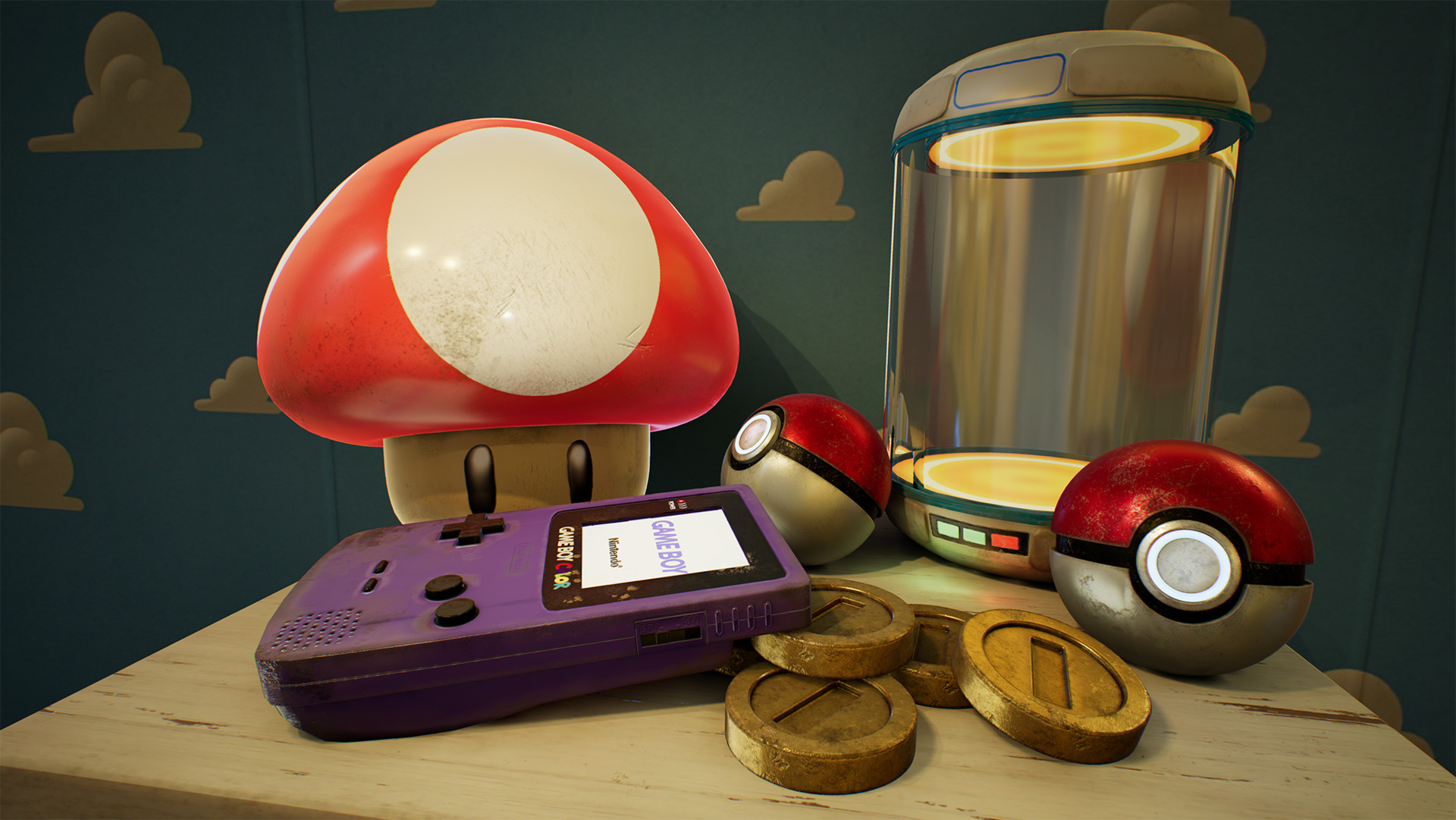 ArtStation - Nintendo Scene