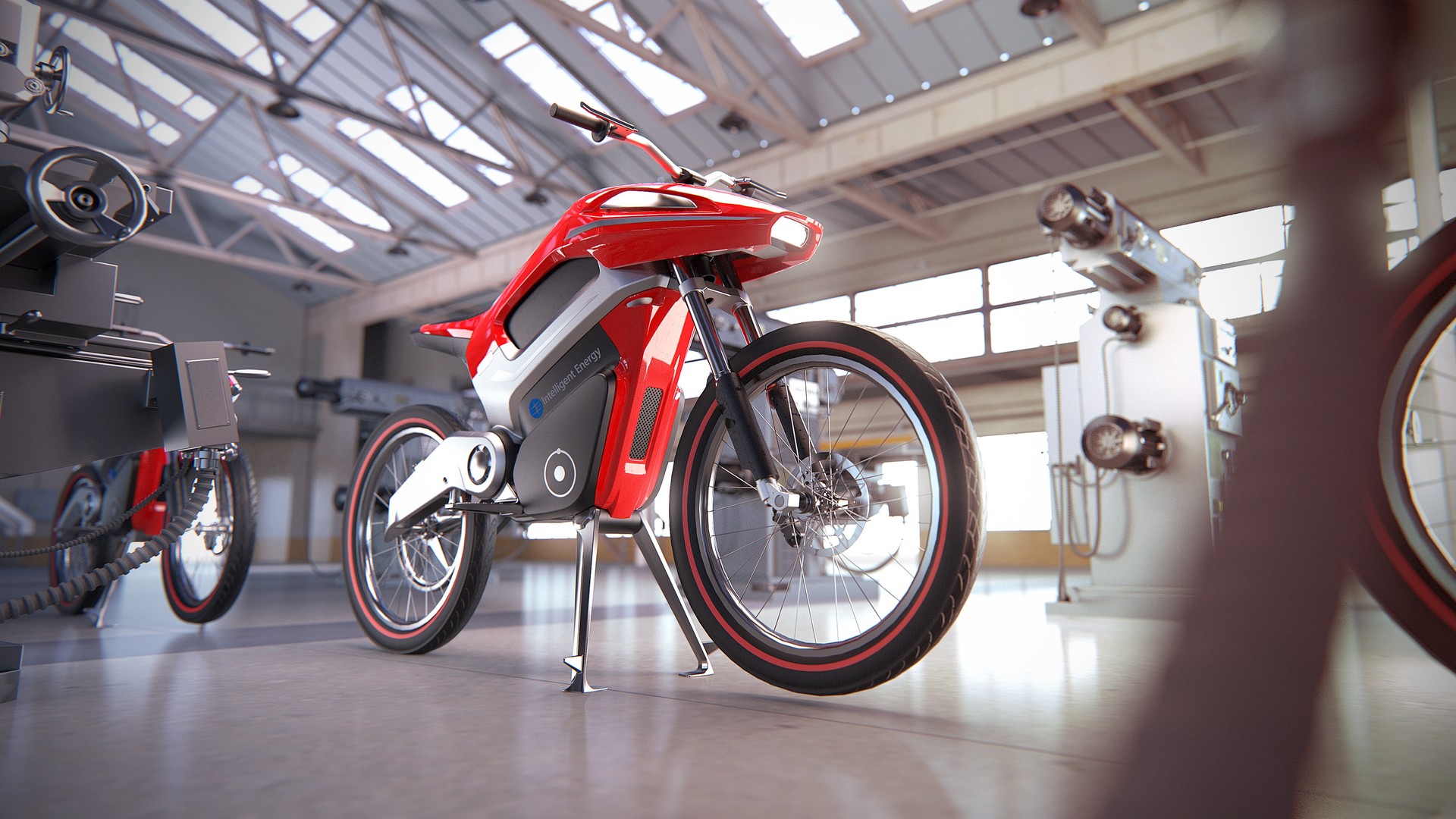 ArtStation - EV bike