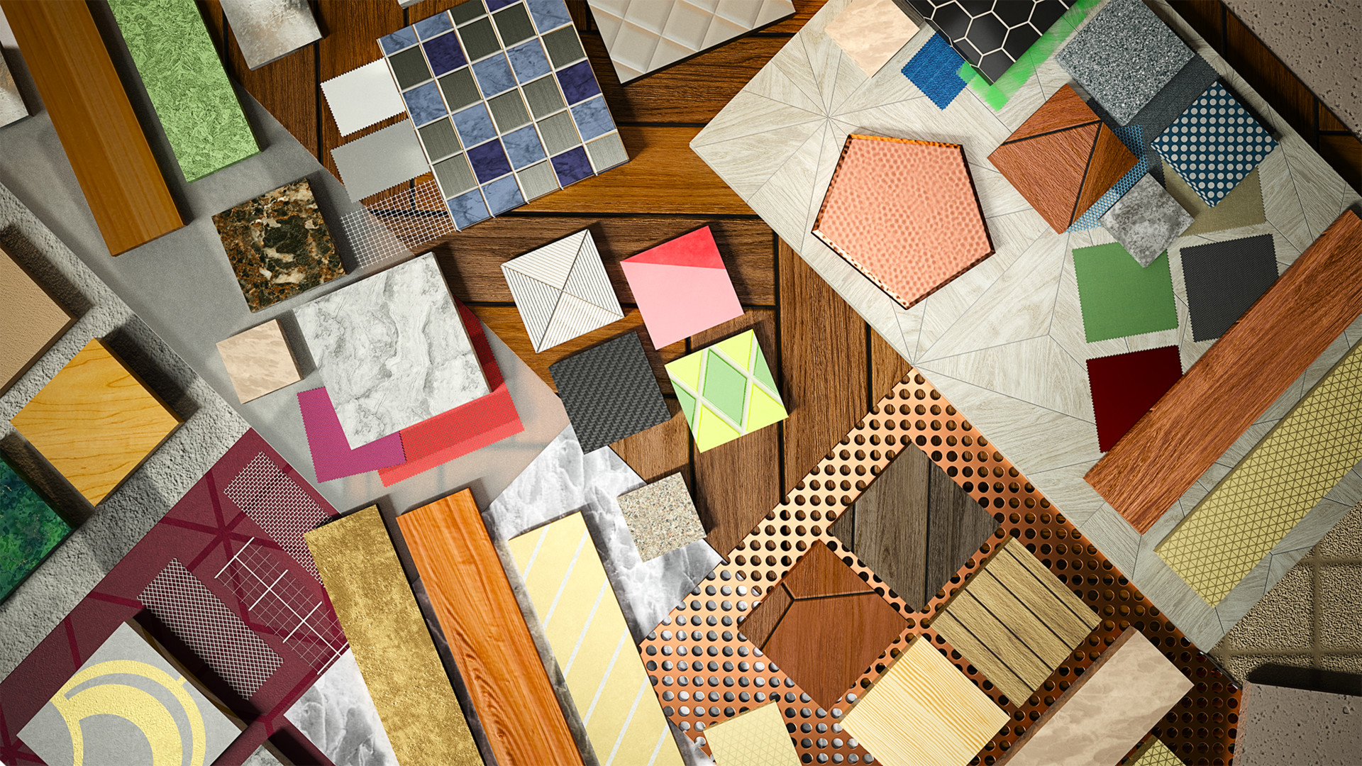 ArtStation - Material Boards with Nvidia's vMaterials