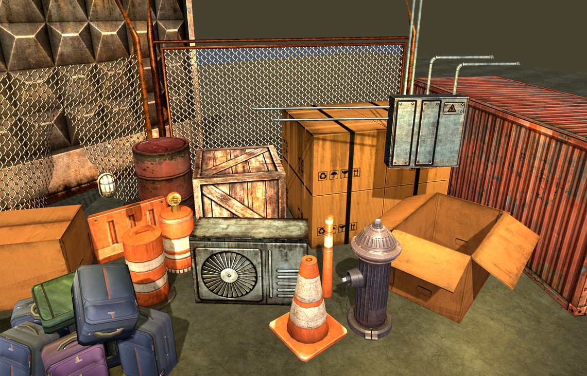 ArtStation - Game Props pack