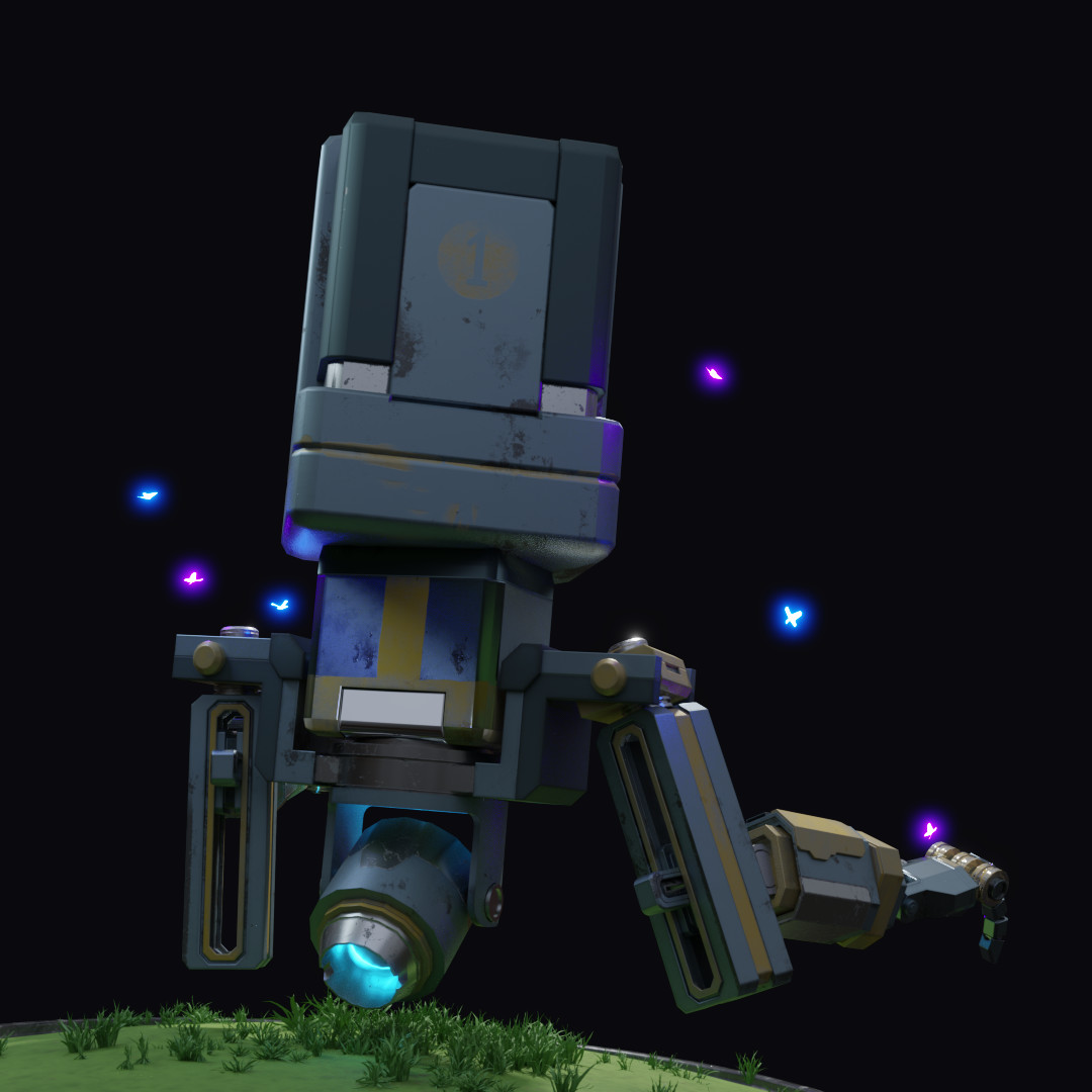 Samuel Wilton - Low Poly Little Robot