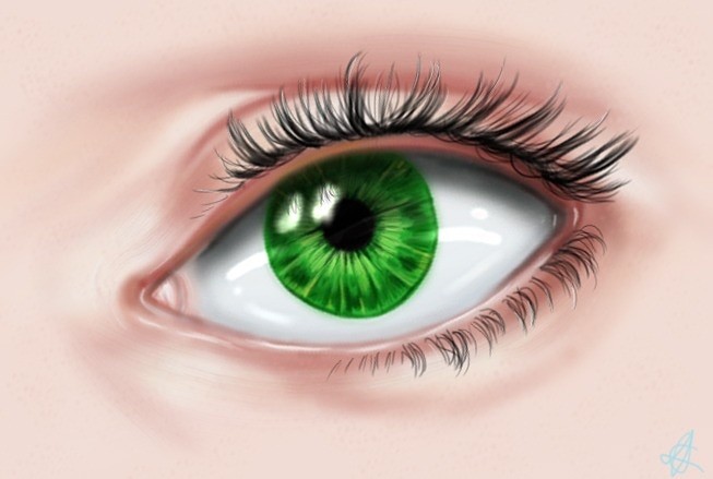 ArtStation - Green eye