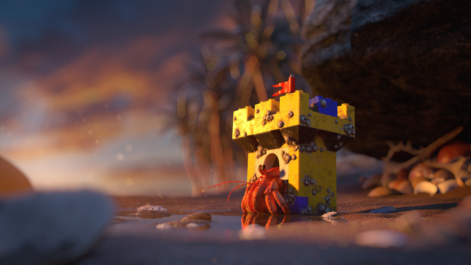 ArtStation - Hermit crab