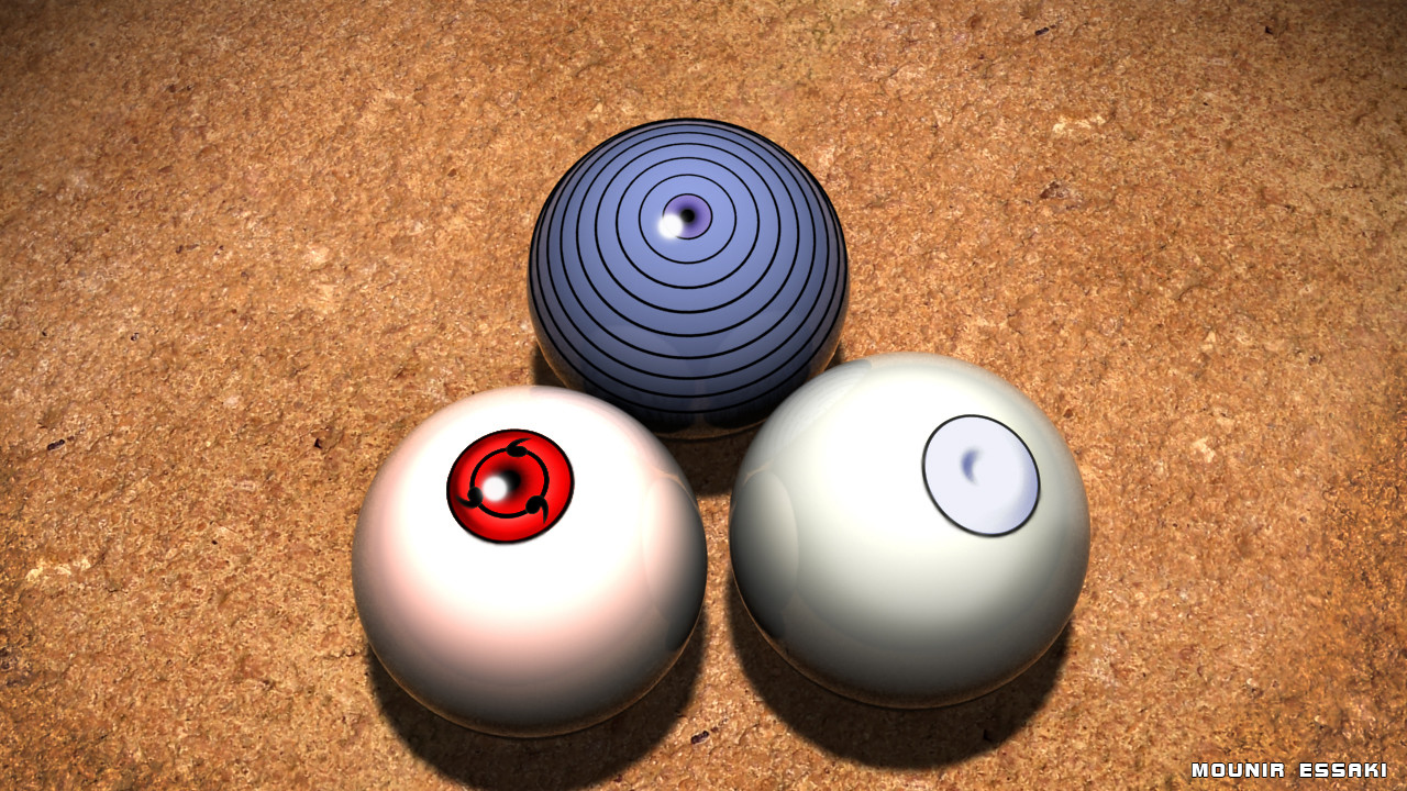 ArtStation - The Dojutsus - Naruto universe