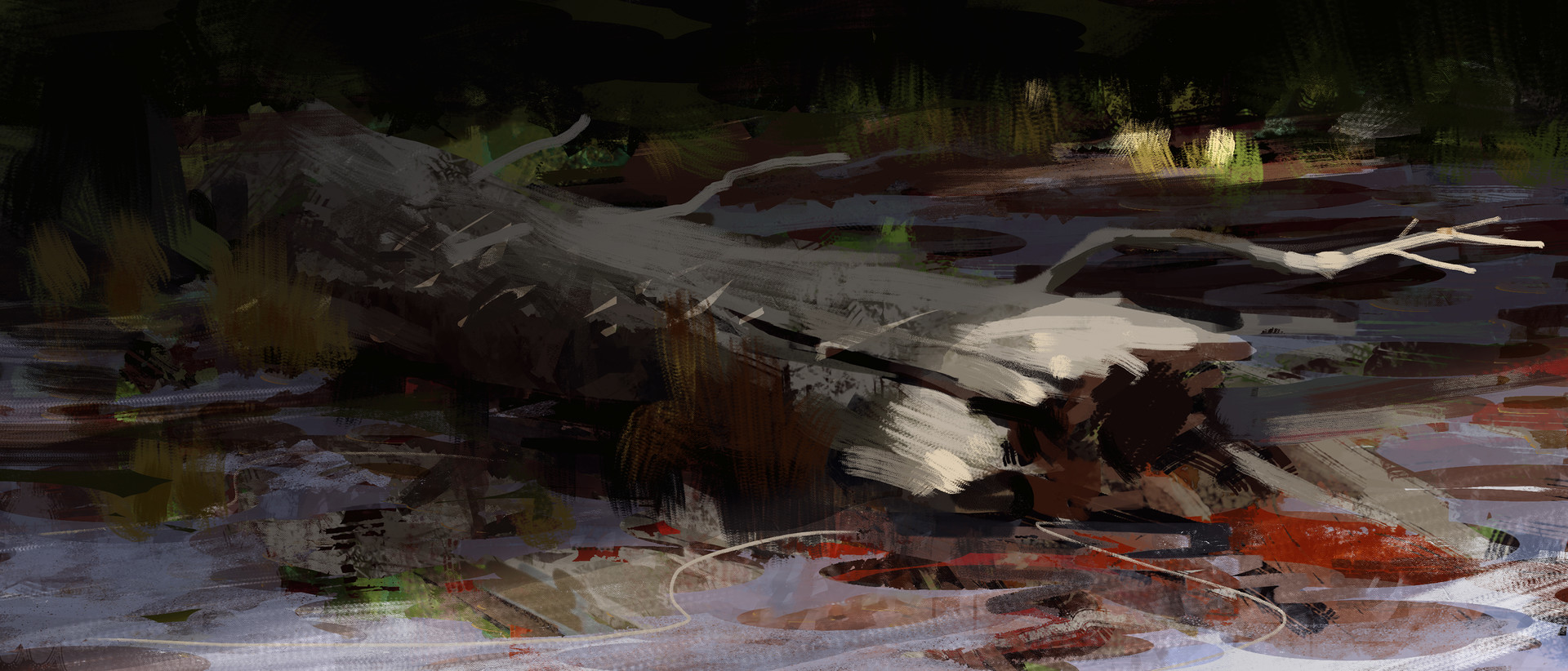 ArtStation - Fallen Tree