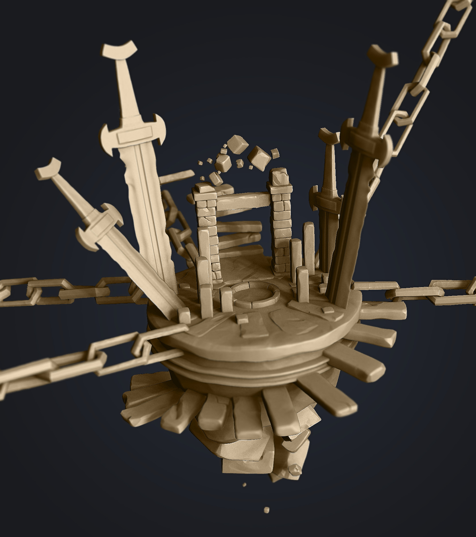 ArtStation - Warrior Altar