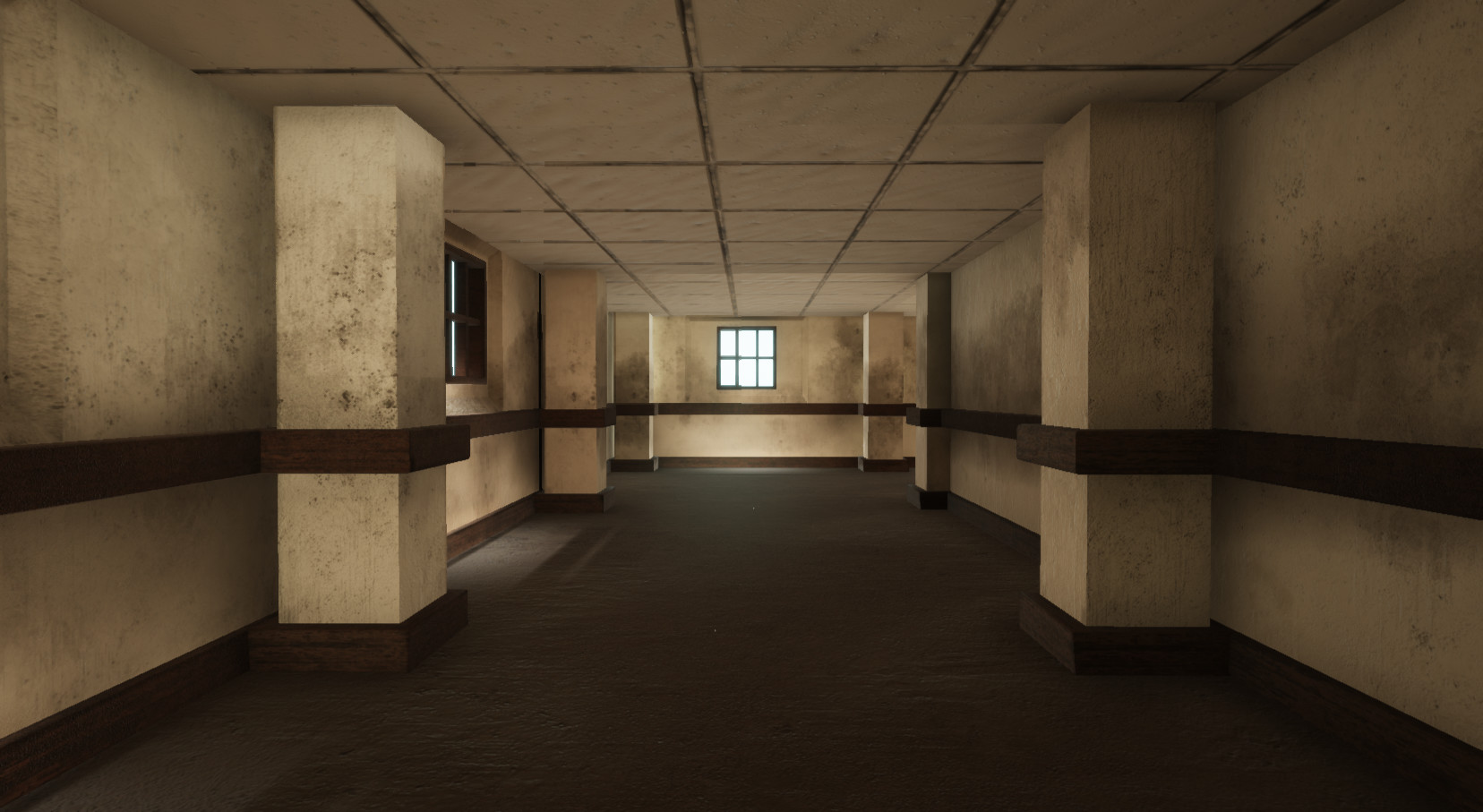 ArtStation - Level Assembly/Design: Simple Hallway