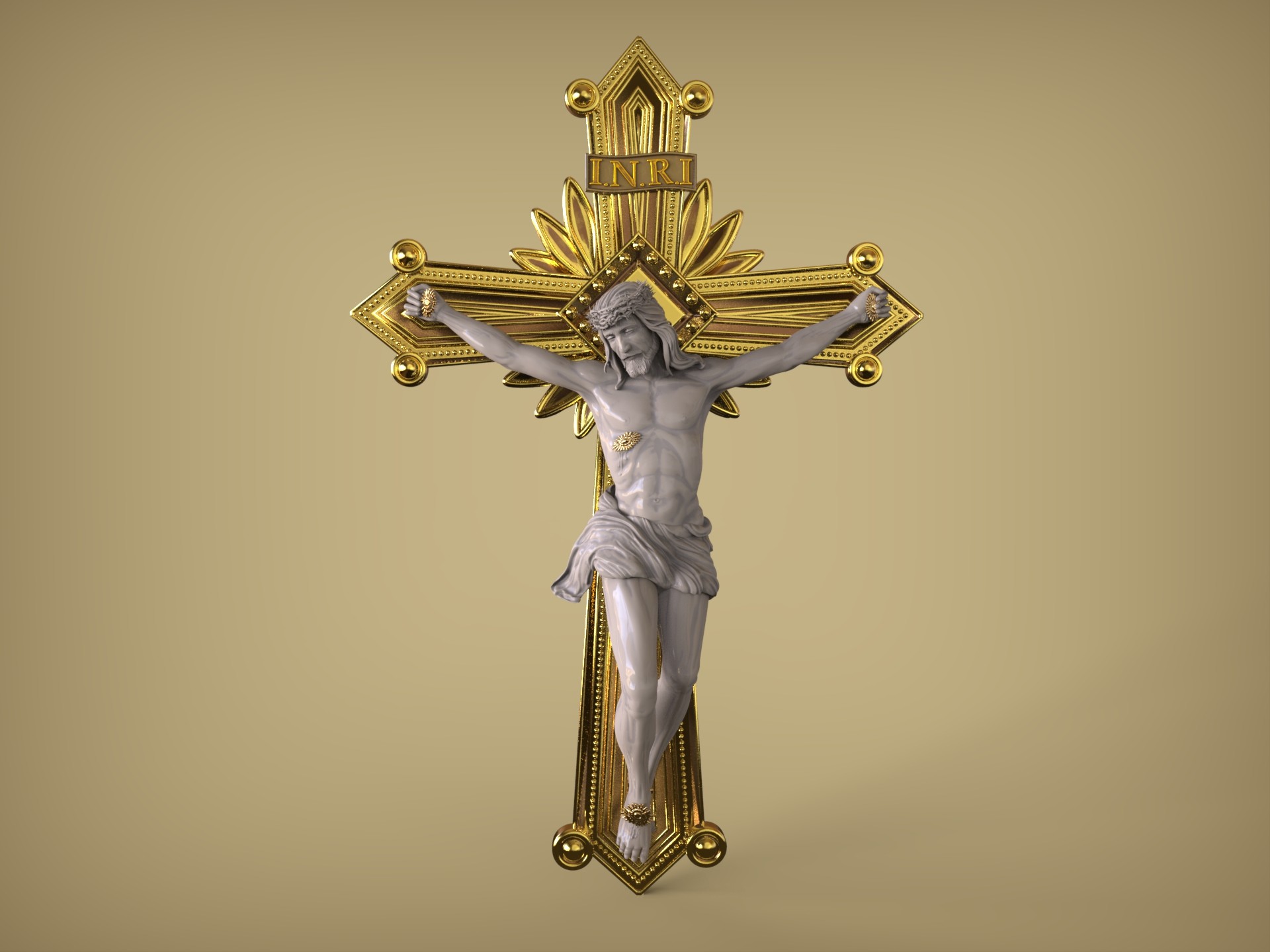 ArtStation - Jesus 3d sculptures