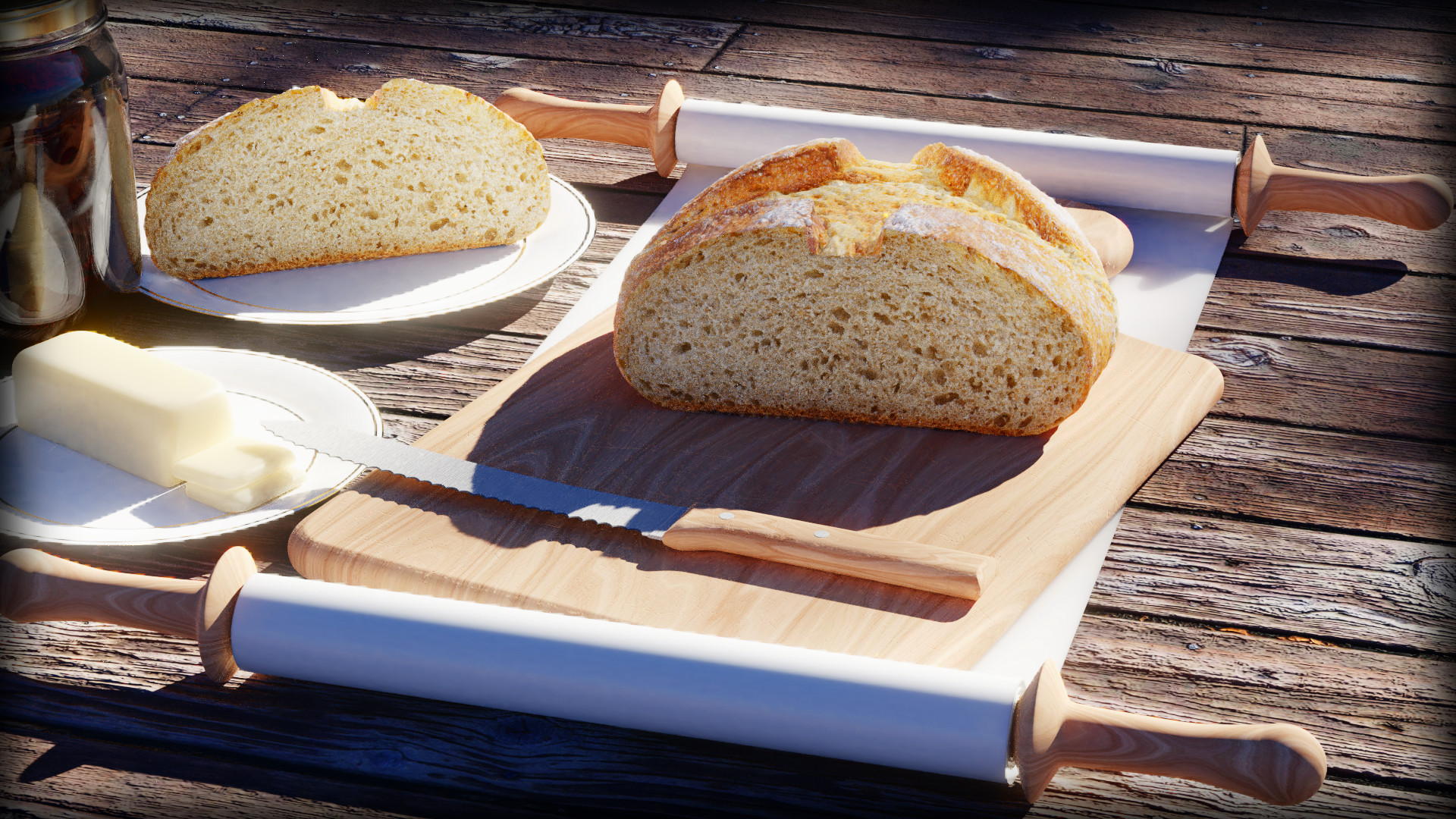 ArtStation - Scroll of Bread