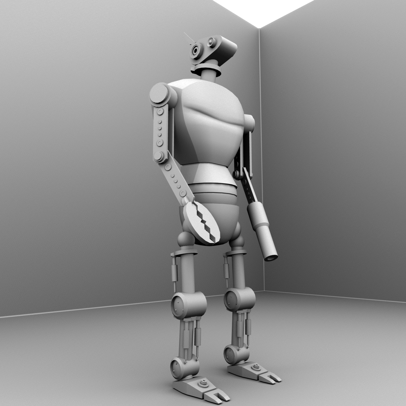 Akshat Jain - Robot 3D Model