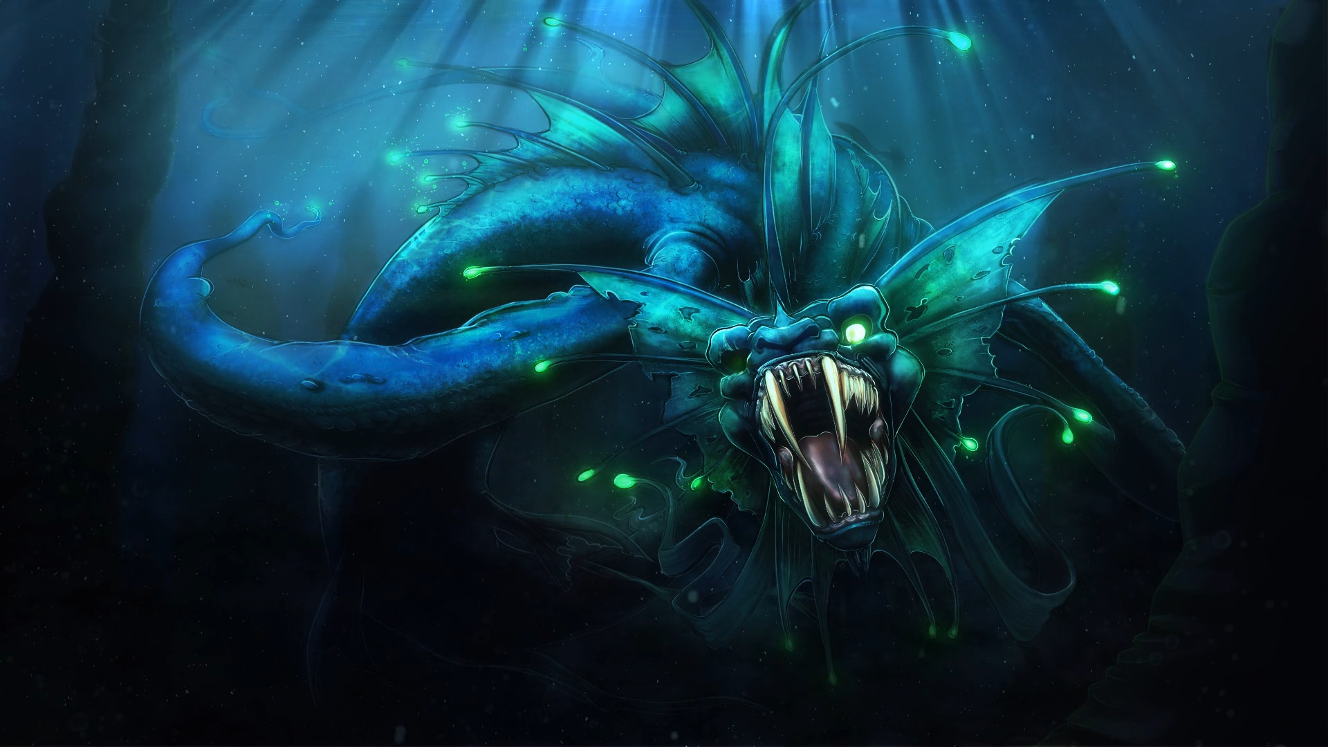 ArtStation - Deep Sea Serpent