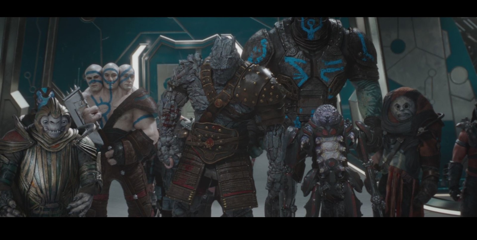 Oscar Gimenez Portfolio - Korg & DoughBoy (Thor Ragnarok characters)