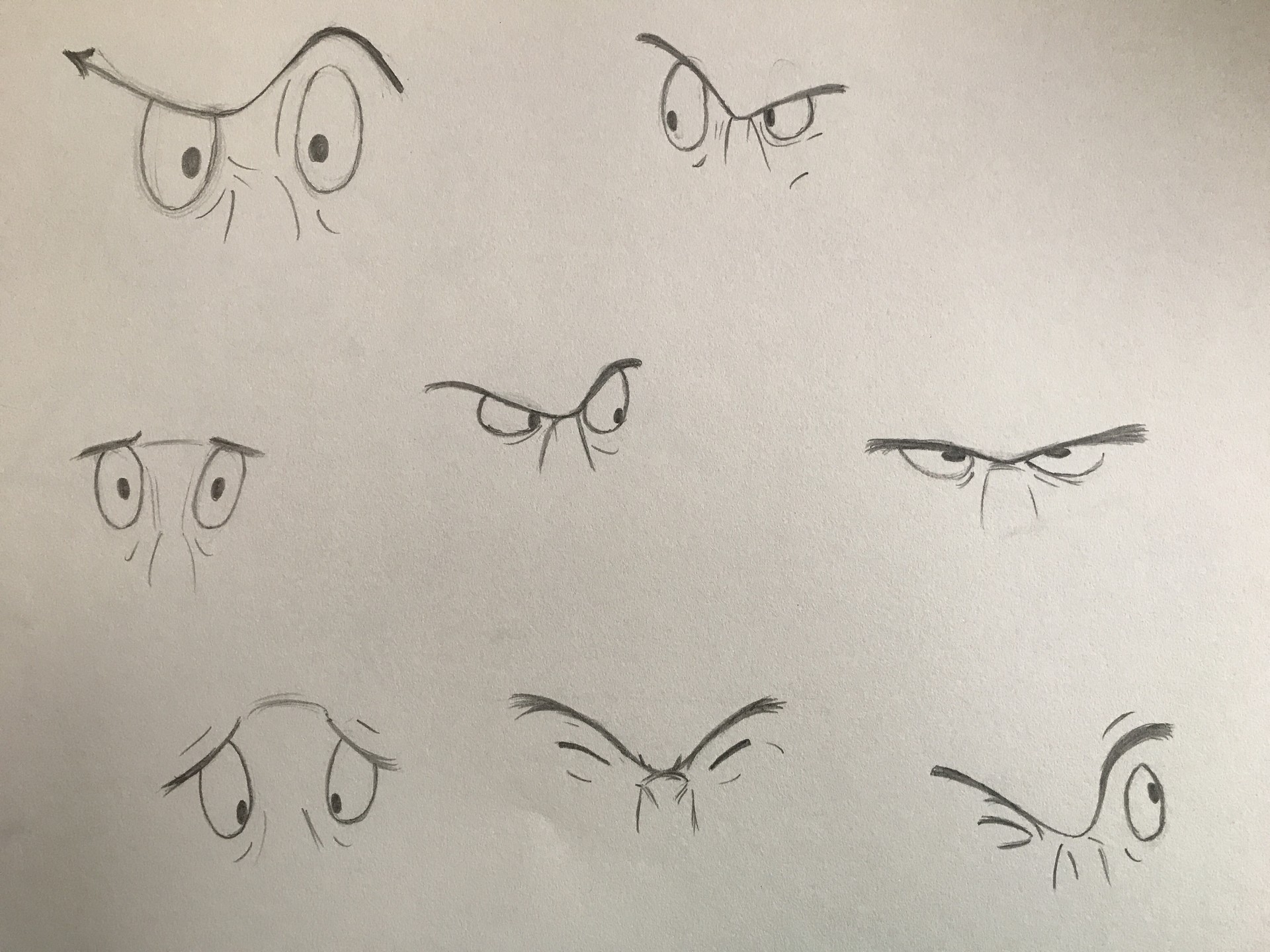 ArtStation - Cartoon Eyes