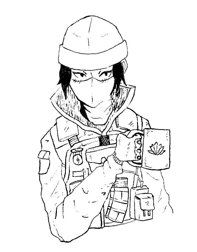 Rainbow 6 Siege Coloring Pages