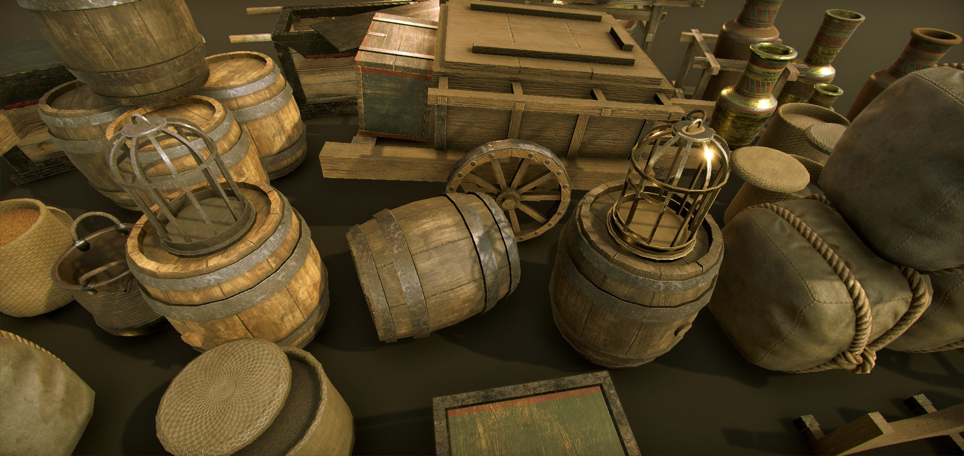 Alexander Dudin - Medieval props