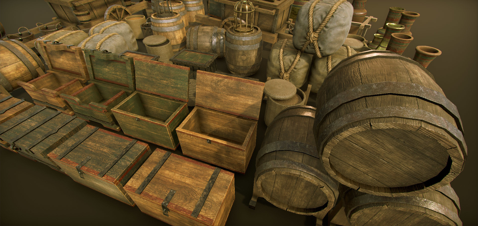 Alexander Dudin - Medieval props