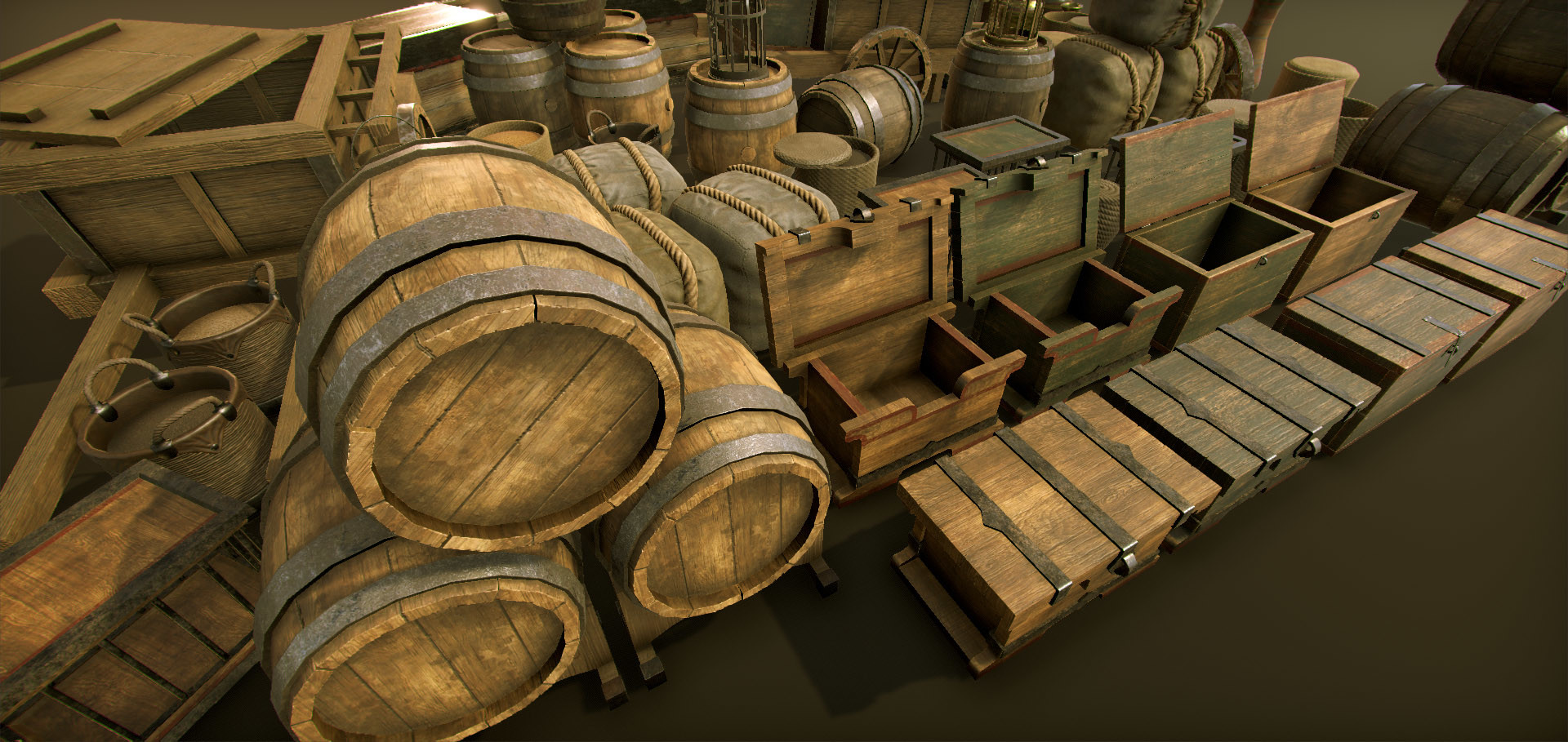 Alexander Dudin - Medieval props