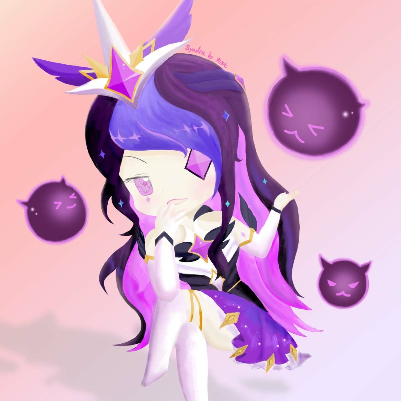 ArtStation - League of Lengends Syndra Q