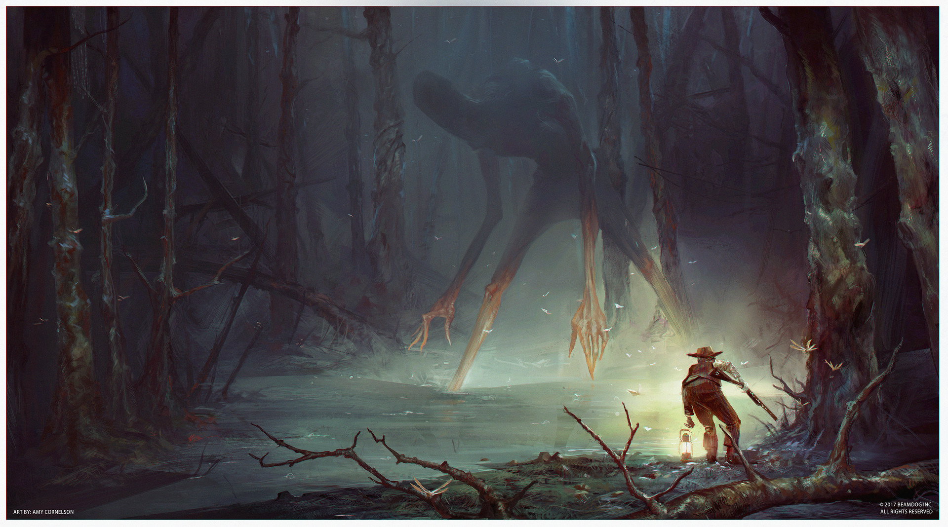 Forest Beast by Amy Cornelson : r/ImaginaryMonsters