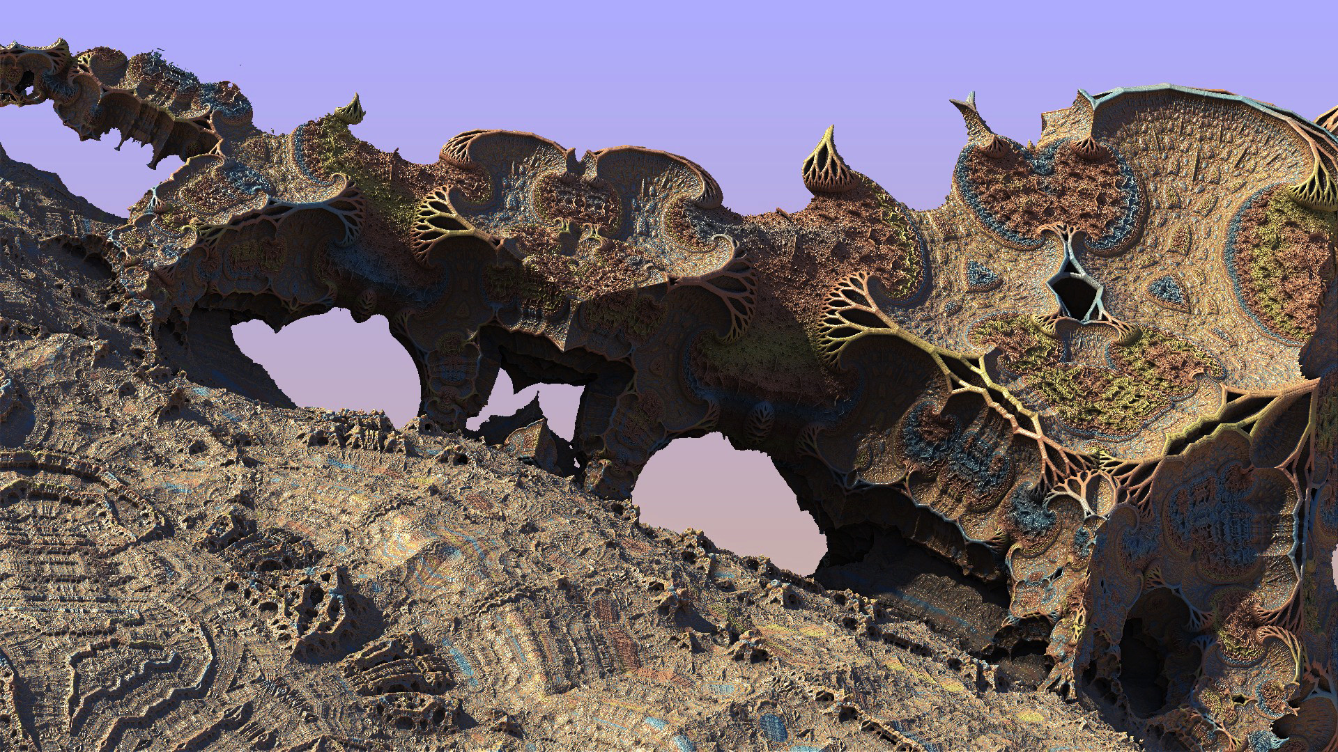 ArtStation - Alien landscape