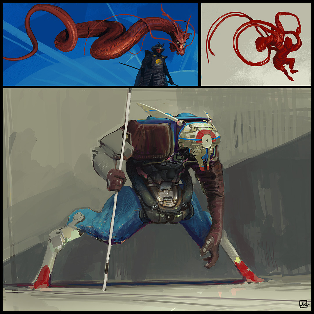 ArtStation - Surreal Samurai