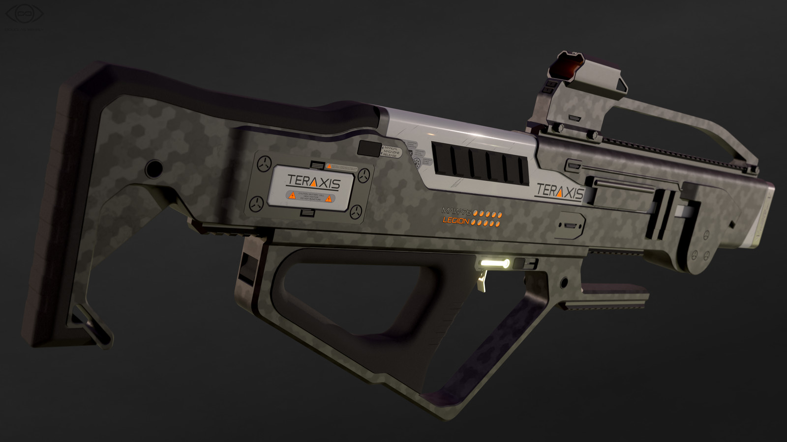 Douglas Kehrly - MAW-76 'Legion' Multi-Barrel Rifle