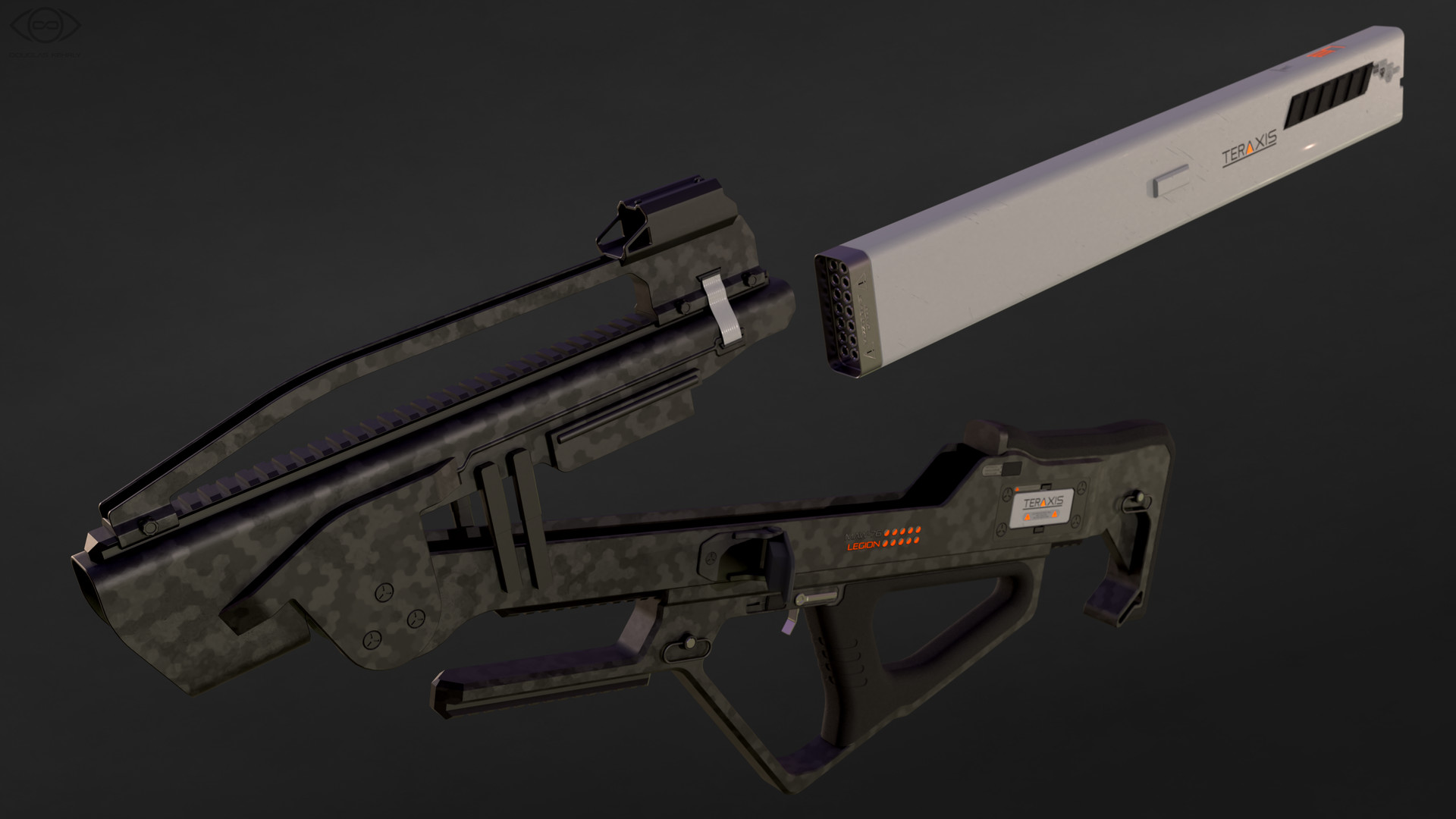 Douglas Kehrly - MAW-76 'Legion' Multi-Barrel Rifle