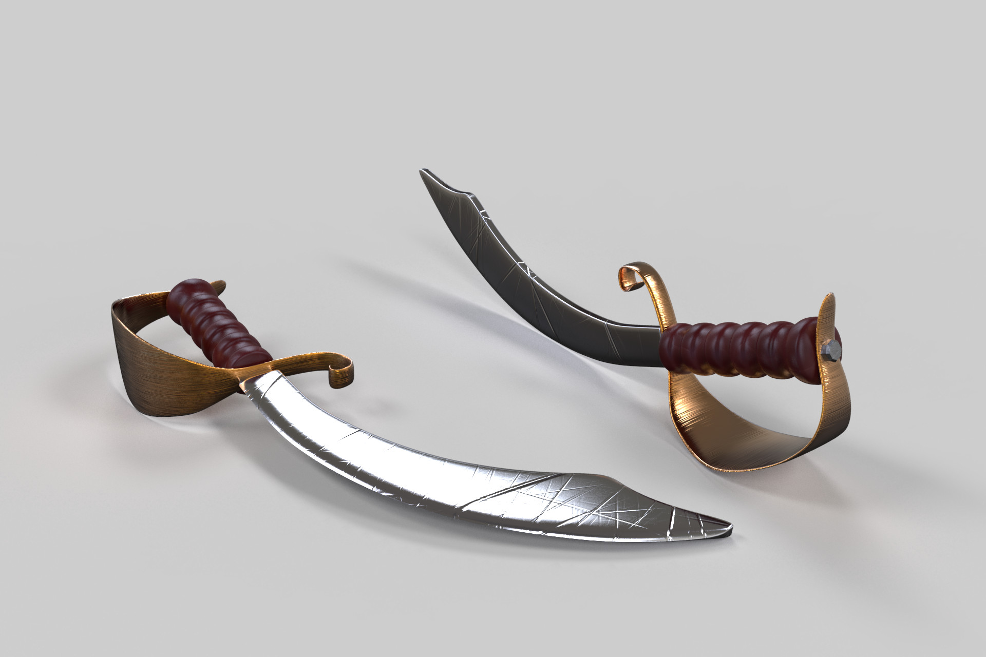 ArtStation - Pirate Sword By Aziz.