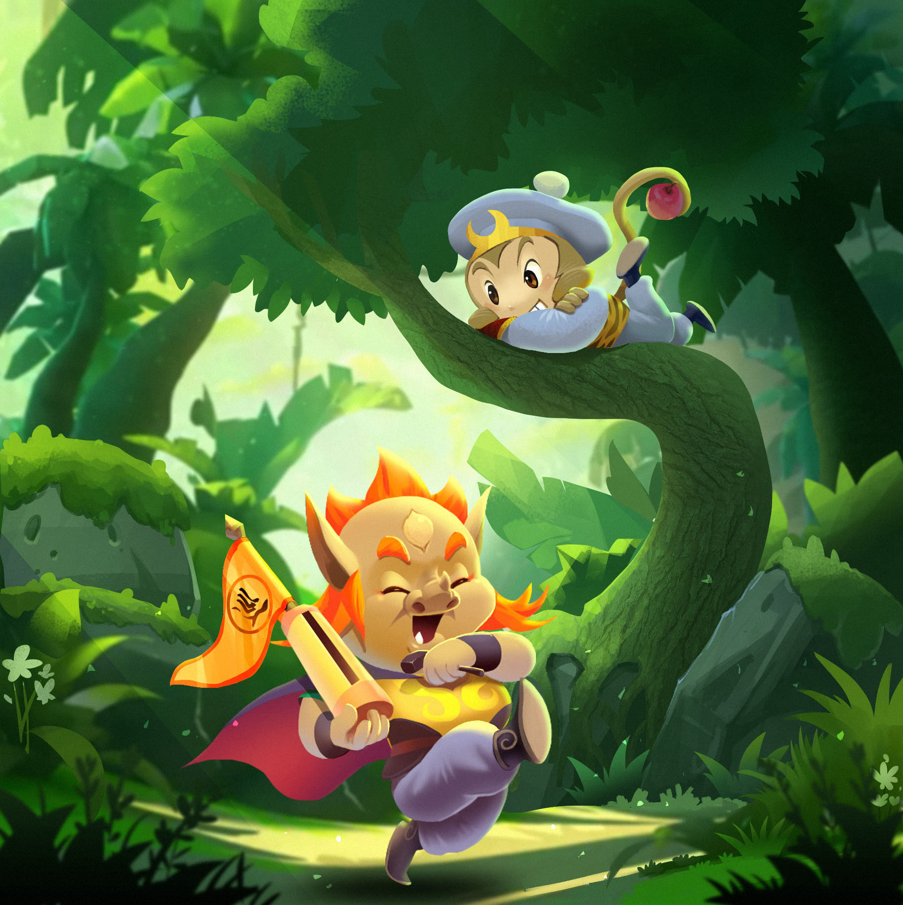 ArtStation - I have a Monster Friend