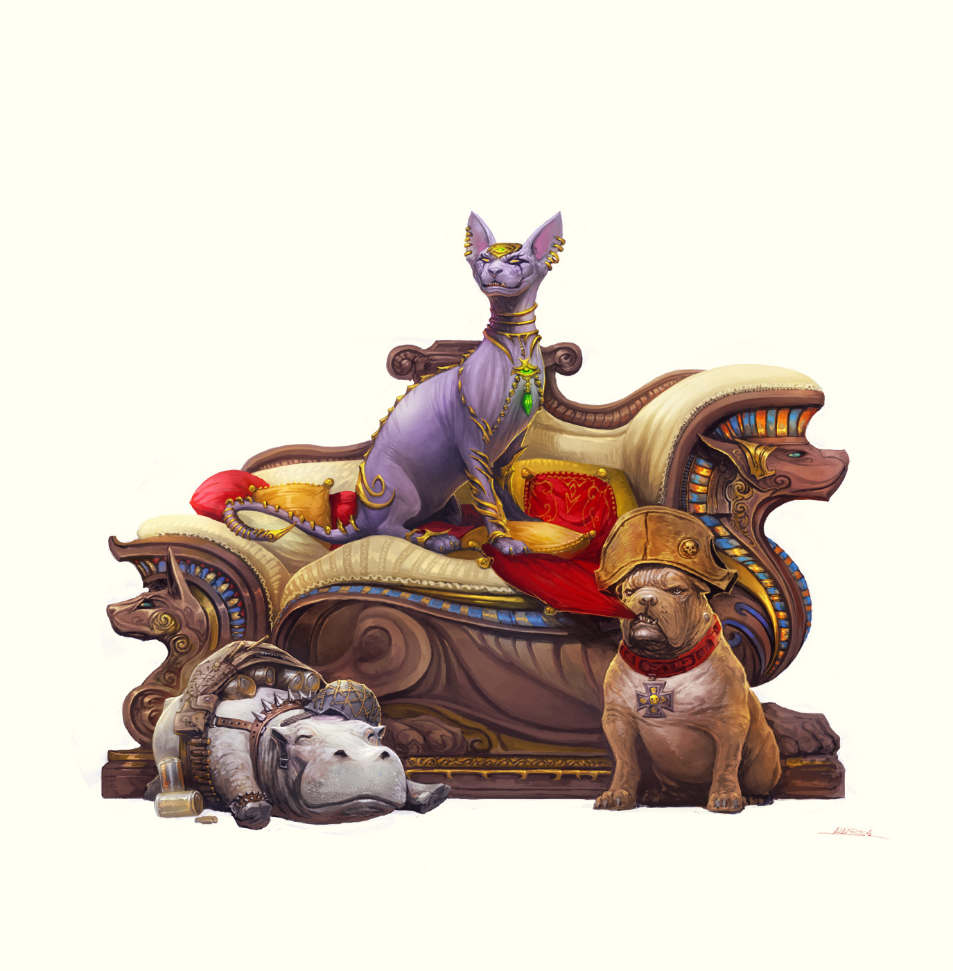 ArtStation - Miniature concept and rough sketches