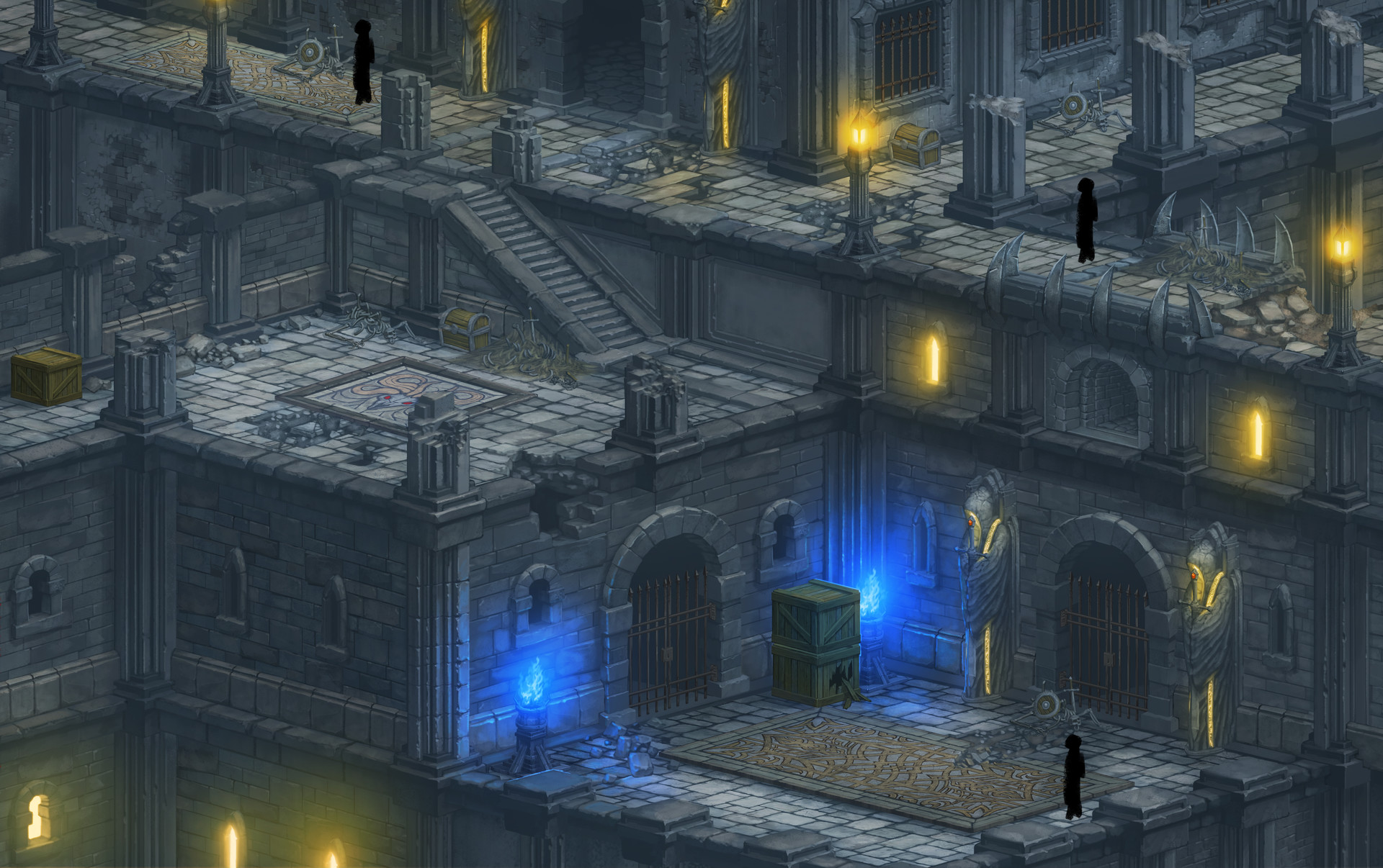 ArtStation - dungeon view_ object