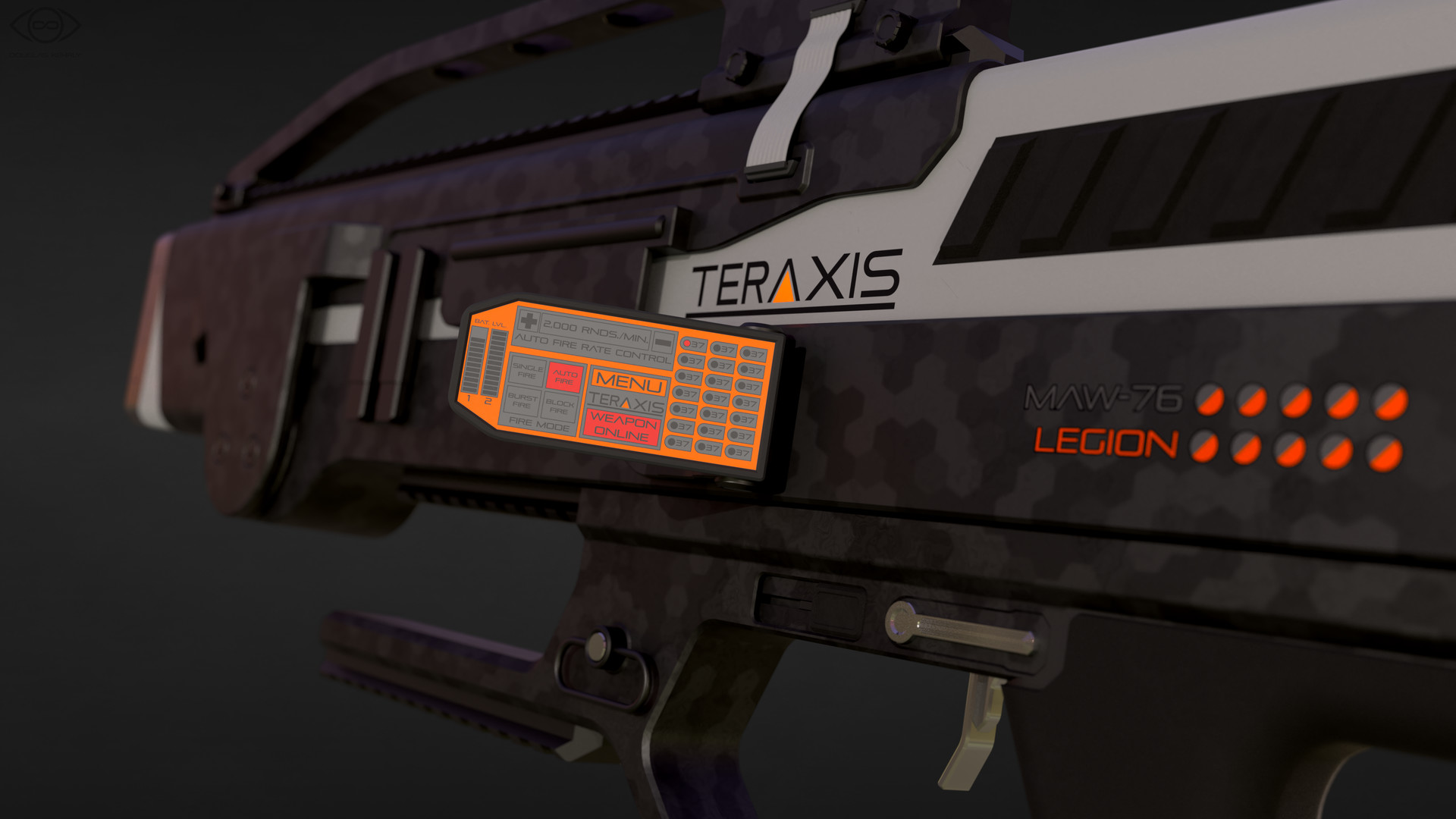 Douglas Kehrly - MAW-76 'Legion' Multi-Barrel Rifle