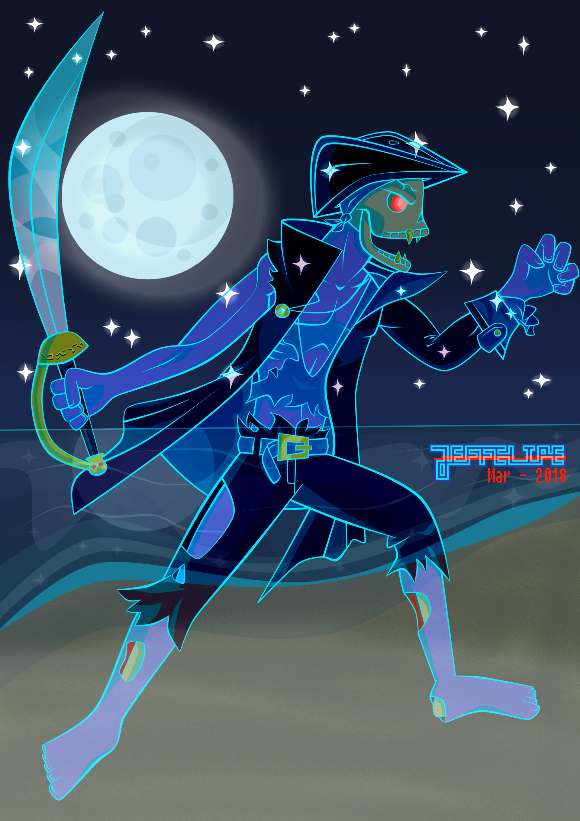 ArtStation - Undead Pirate.