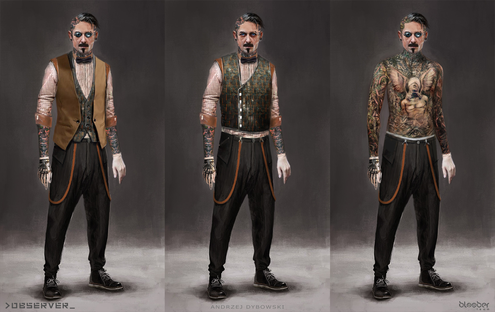 ArtStation - >Observer_ Tattooist